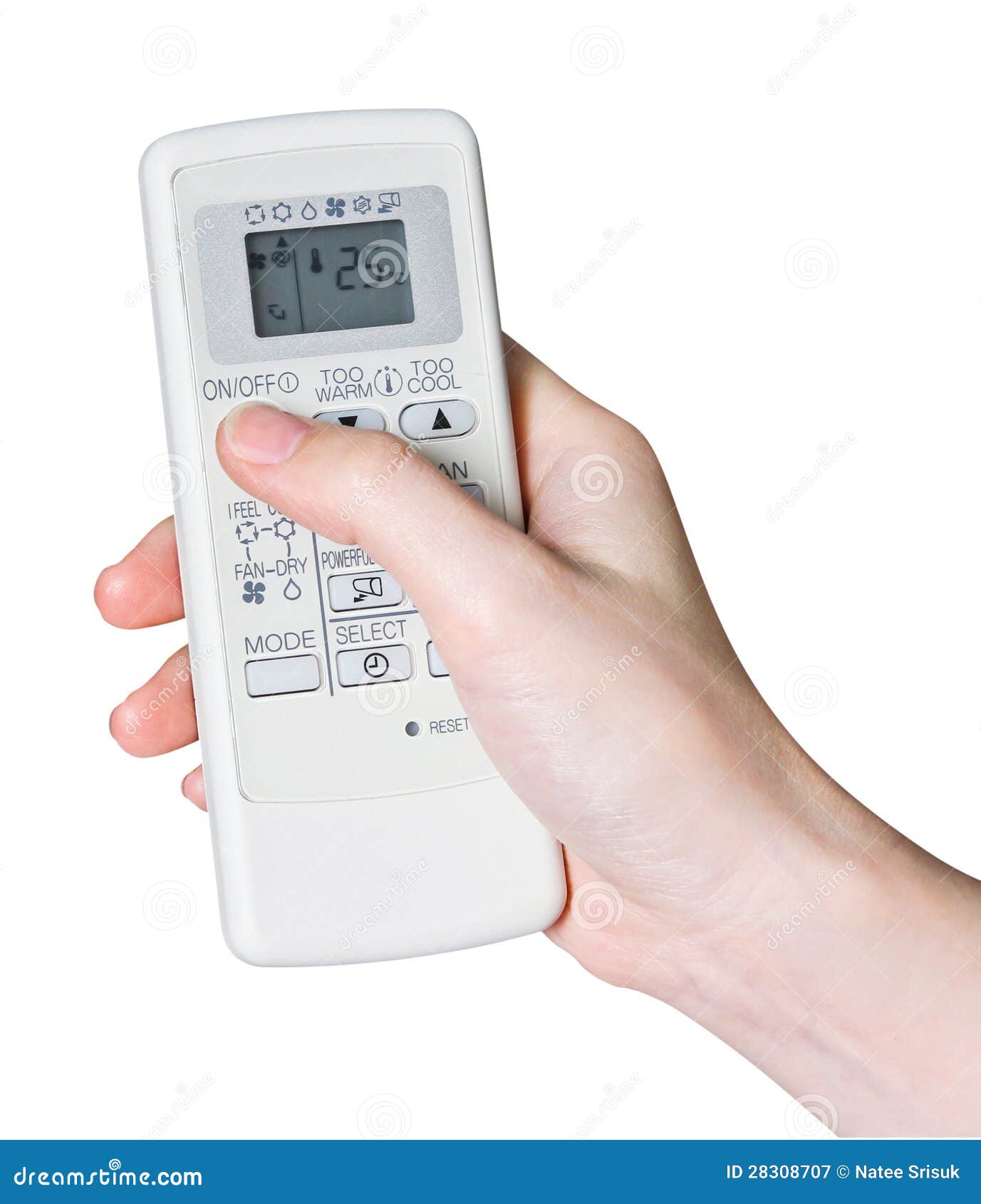 Hand Holding Remote Control Stock Image - Image of cool, remote: 28308707