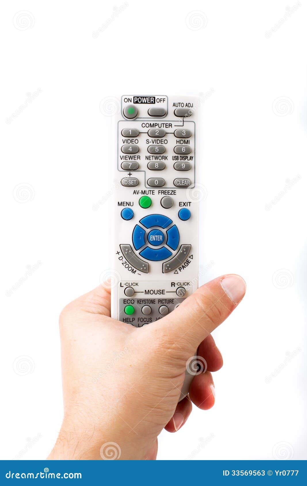 Hand Holding Remote Control Stock Image - Image of communication ...