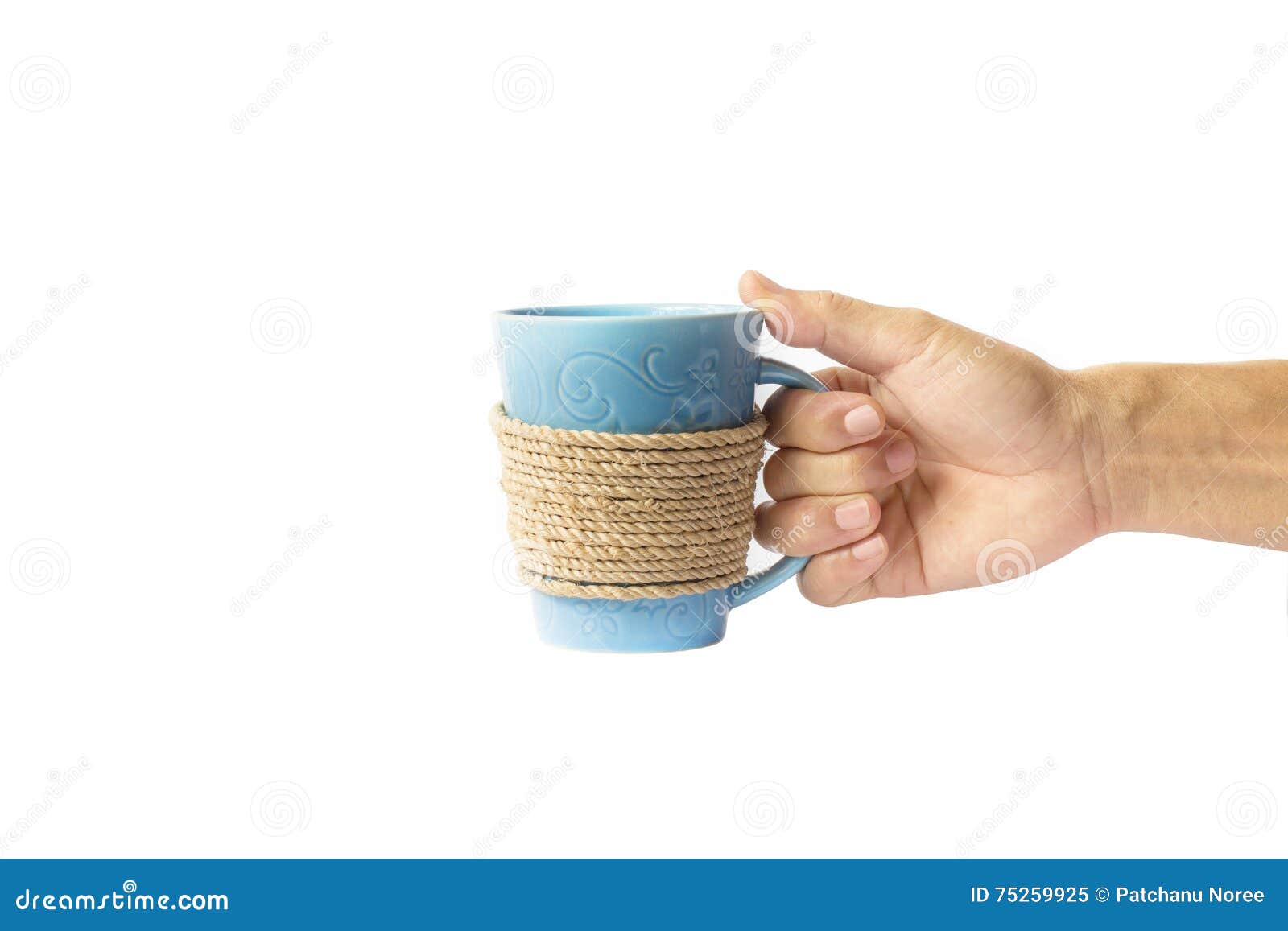 Rope Wrapped Around The Pole Royalty-Free Stock Photography ...