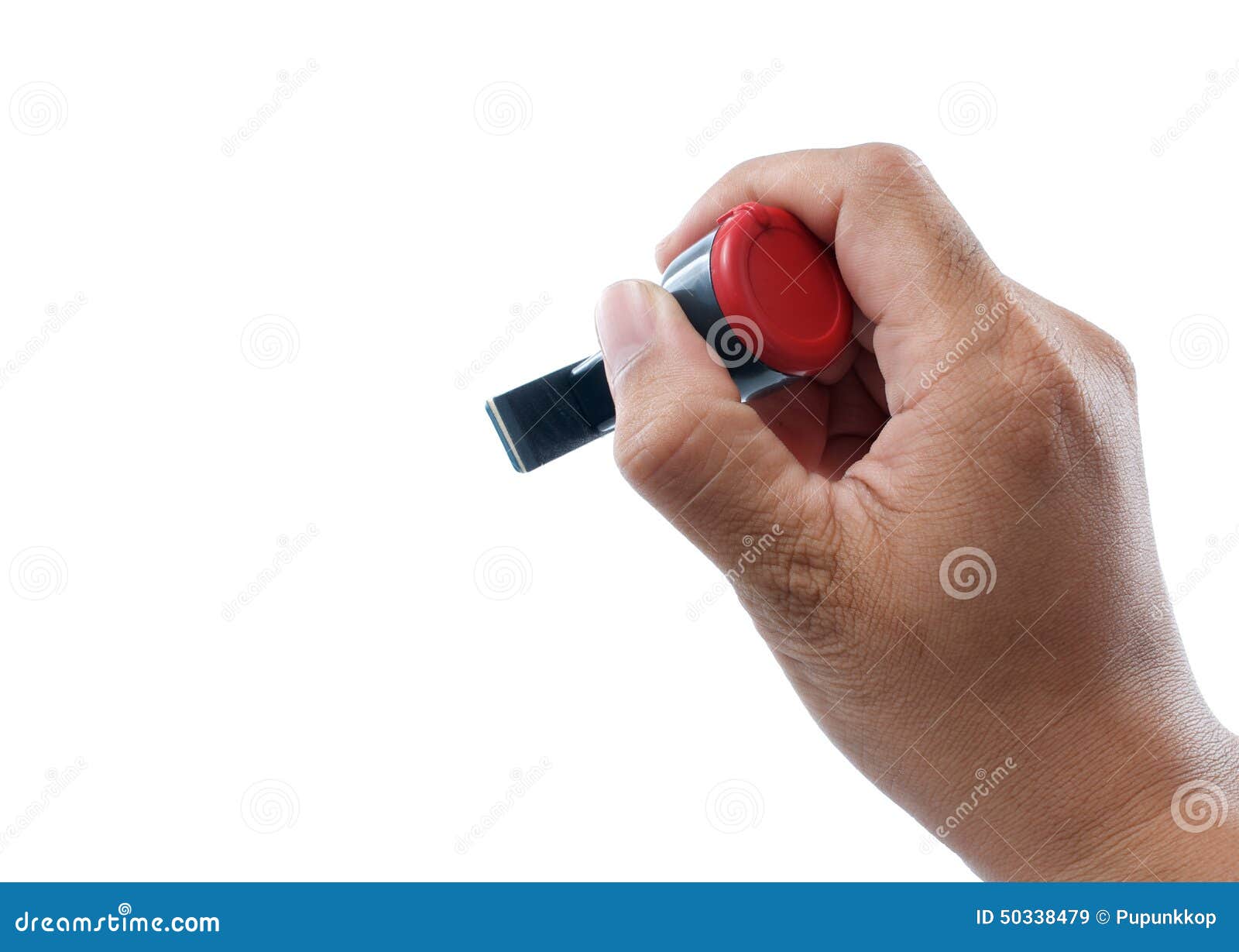 Hand holding rubber stamp stock image. Image of handle - 50338479
