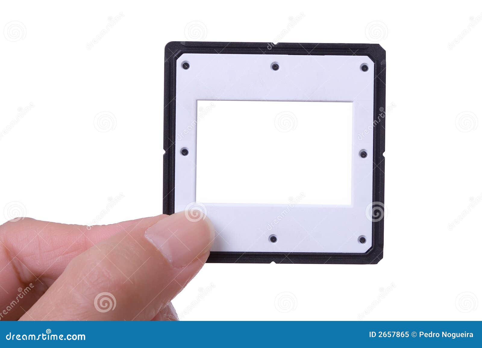 Hand holding slide stock image. Image of skin, horizontal - 2657865