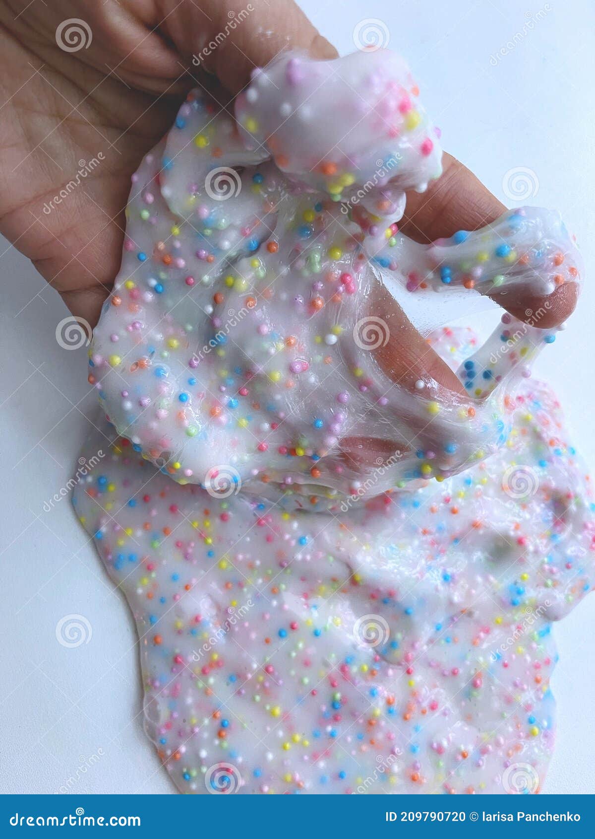 Chewing Gum for the Hands, Slime Stock Photo - Image of chewing, hands ...