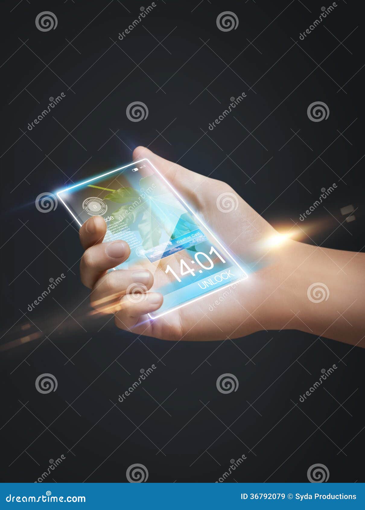 Hand holding smart phone stock image. Image of hand, innovation - 36792079