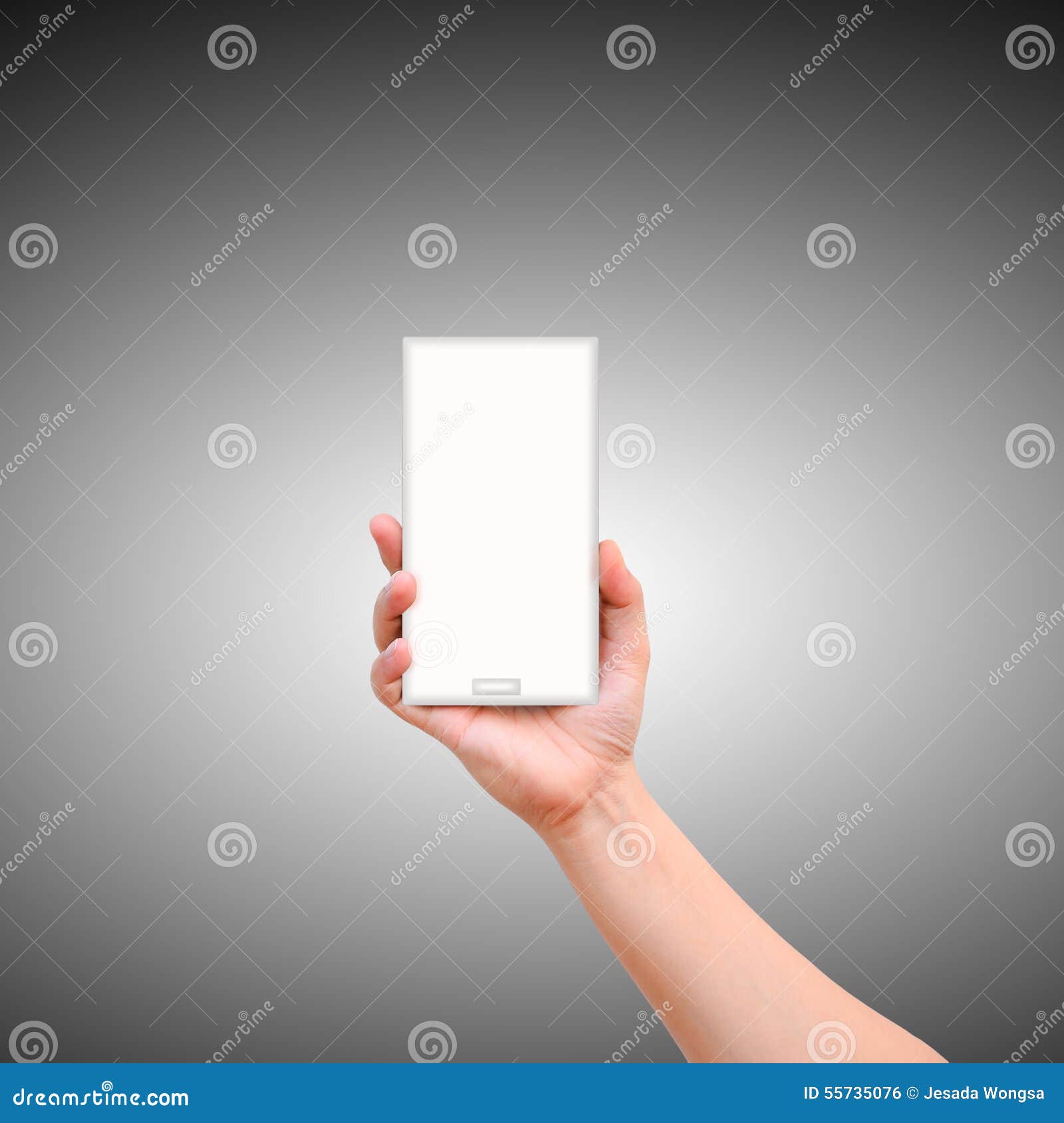 Hand Holding the Smartphone Stock Photo - Image of information, blank ...