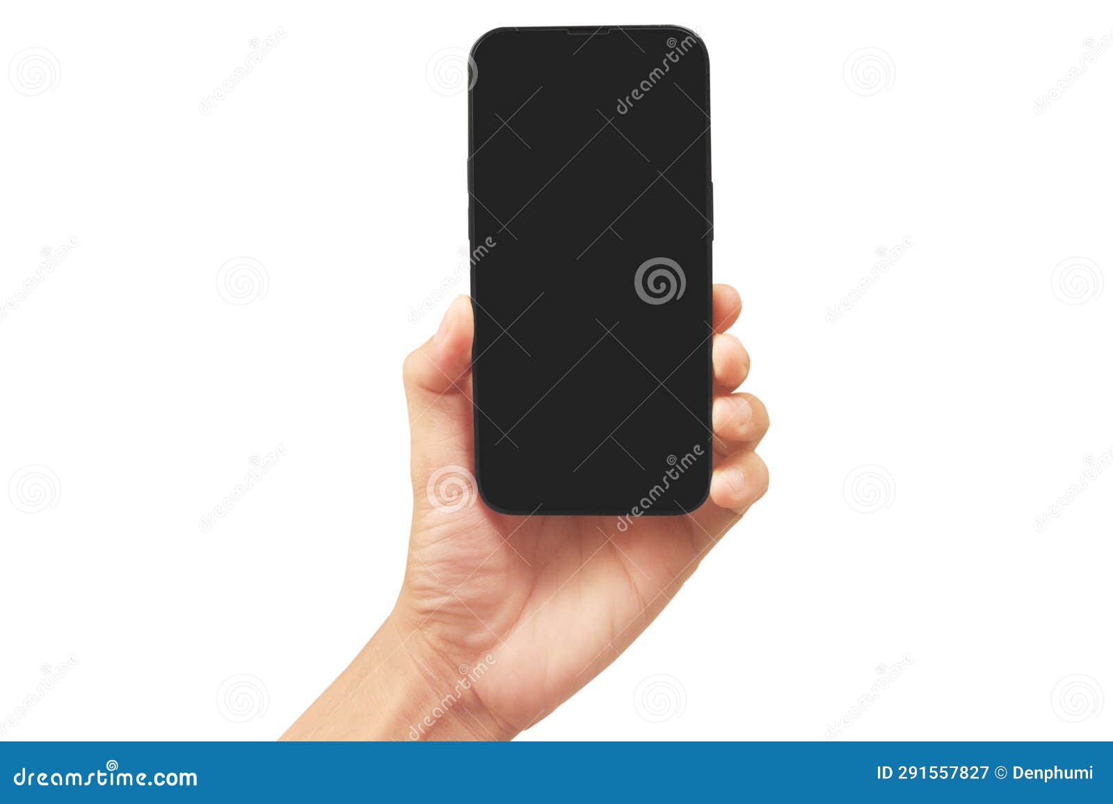 Hand Holding Smartphone Device and Touching Screen Stock Image - Image ...