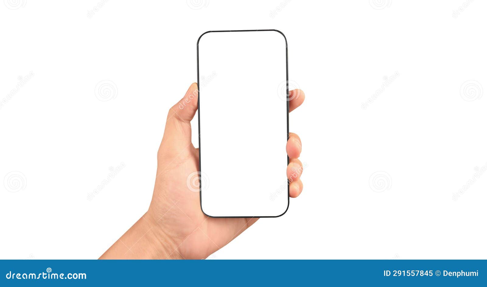 Hand Holding Smartphone Device and Touching Screen Stock Image - Image ...