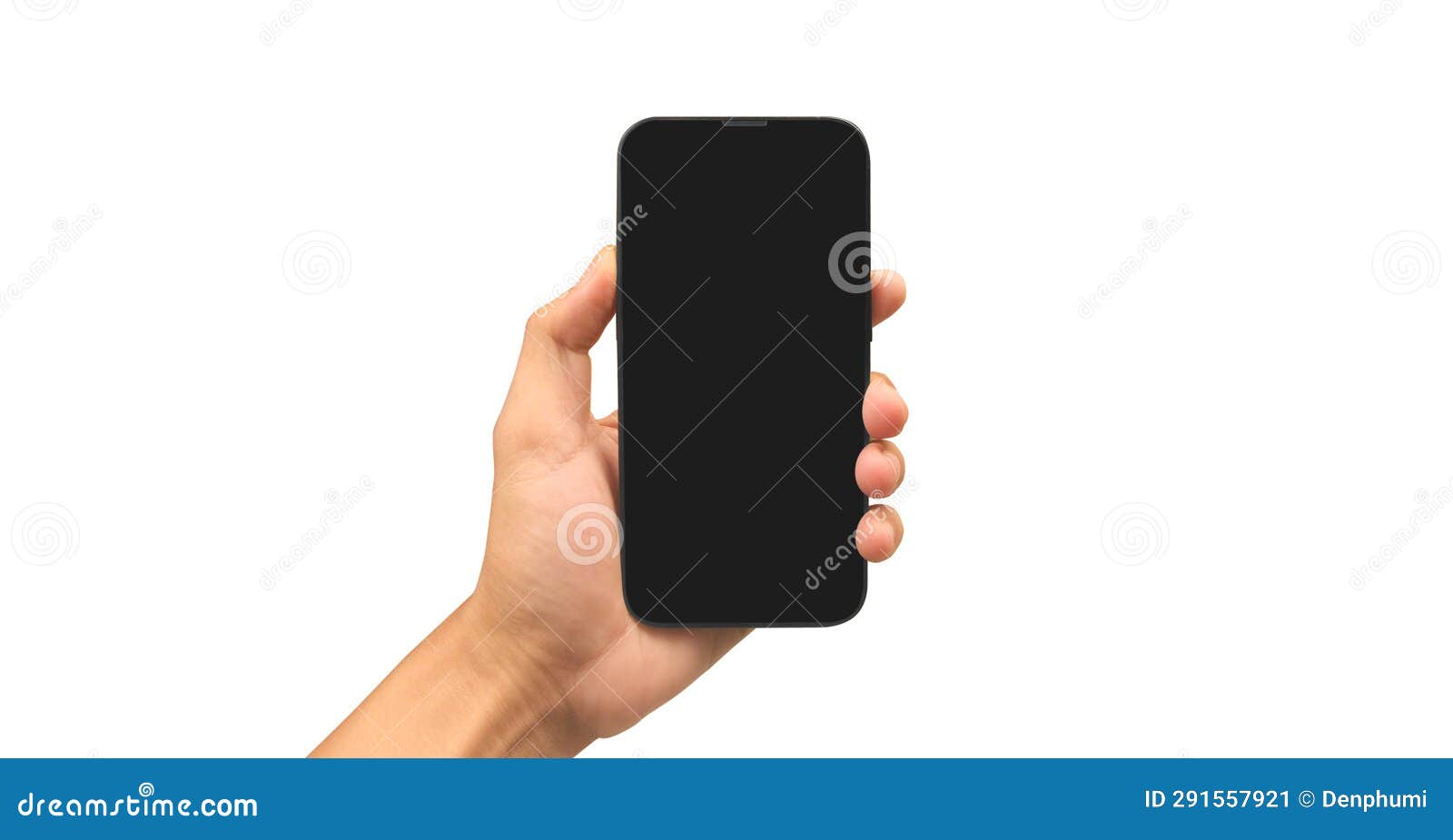 Hand Holding Smartphone Device and Touching Screen Stock Image - Image ...