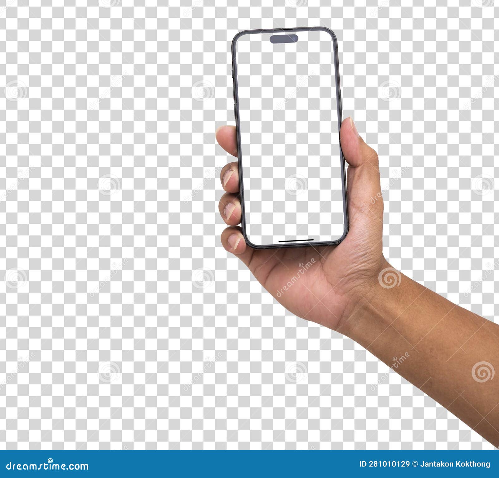 Hand Holding Smartphone Isolated - Clipping Path Transparent Background ... Hand Holding Smartphone Isolated - Clipping Path Transparent Background ...