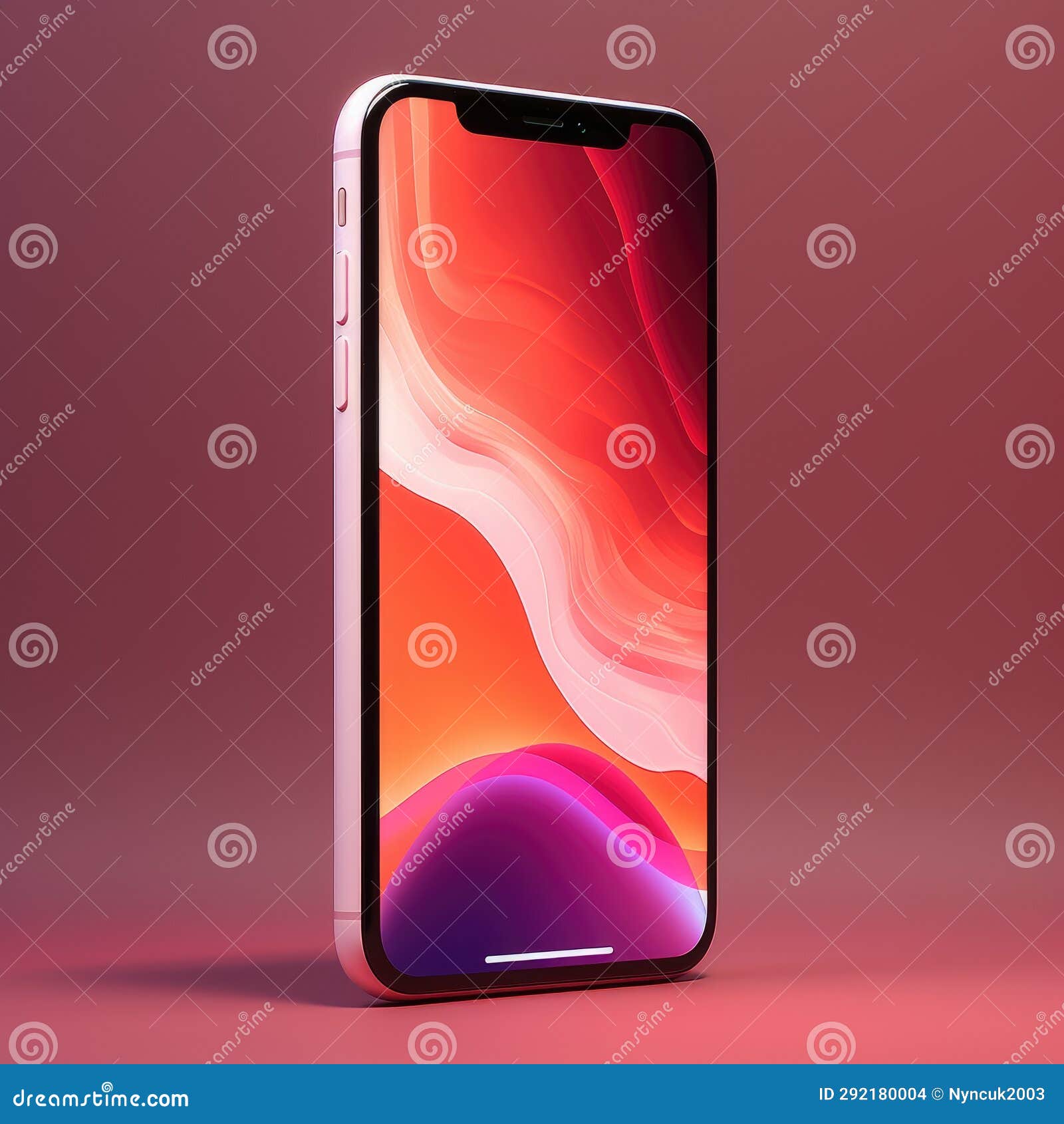 Hand Holding Smartphone Mockup Template Mobile Phone Vertical Device ...