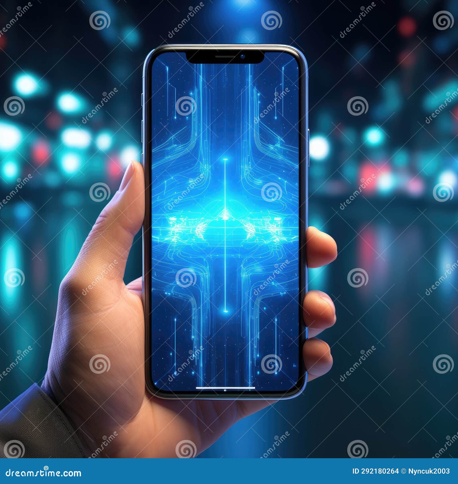 Hand Holding Smartphone Mockup Template Mobile Phone Vertical Device ...