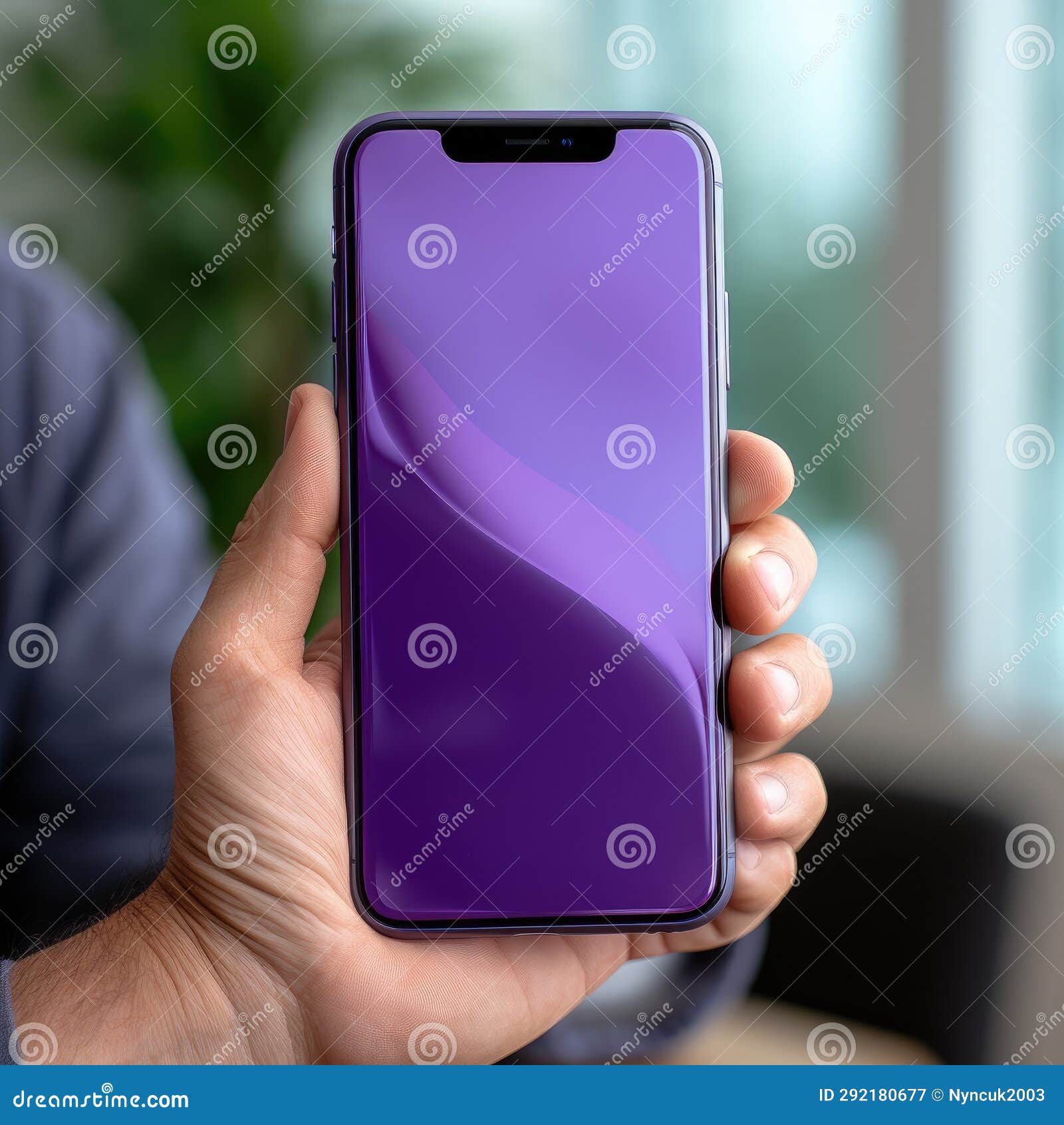 Hand Holding Smartphone Mockup Template Mobile Phone Vertical Device ...