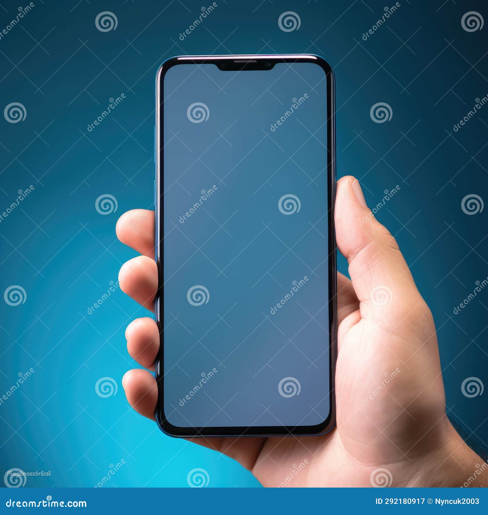 Hand Holding Smartphone Mockup Template Mobile Phone Vertical Device ...