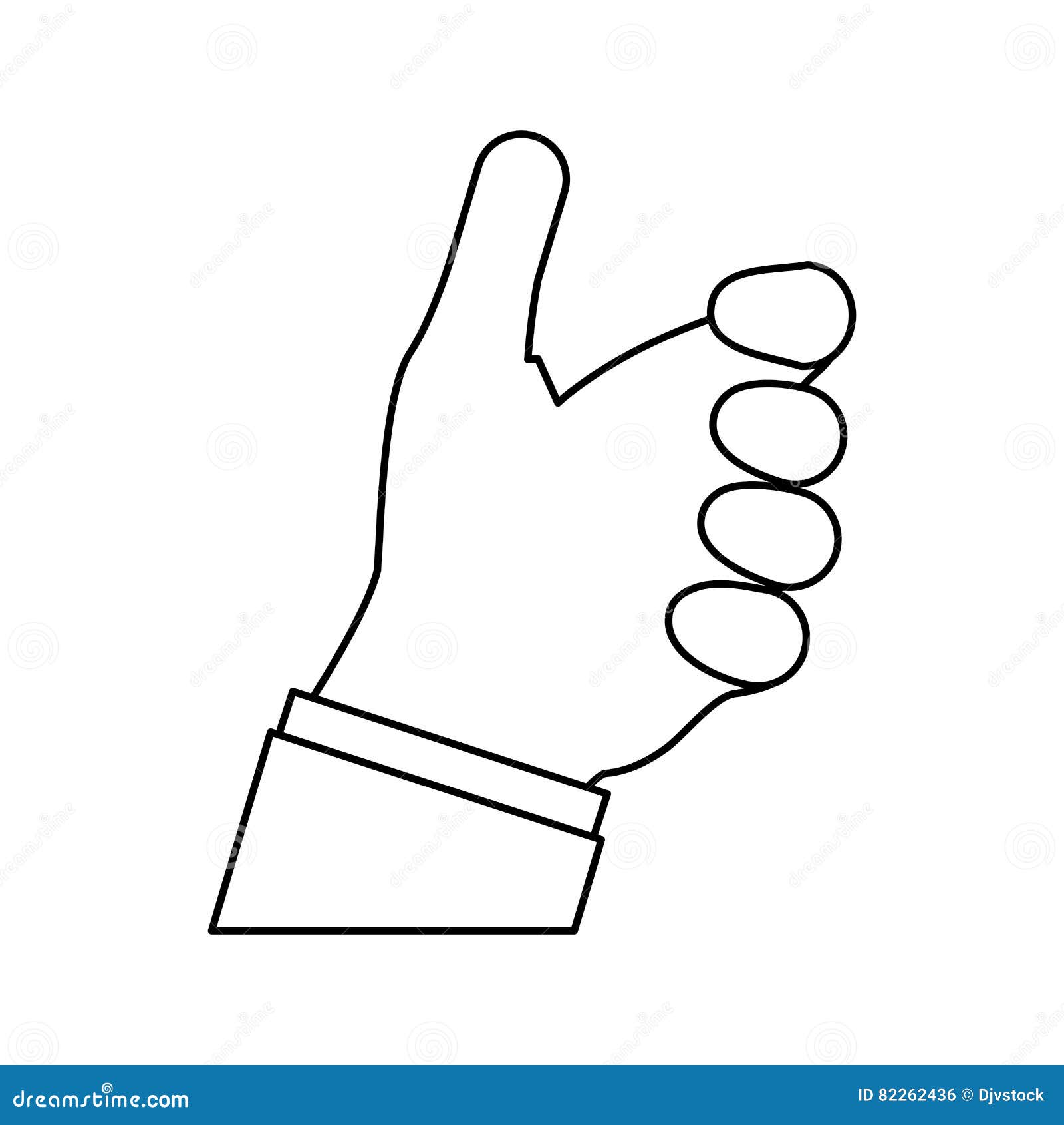 Hand holding something stock vector. Illustration of beauty - 82262436