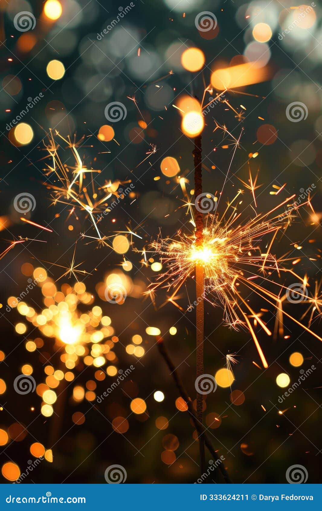 Hand Holding Sparkler in Forest at Dusk: Celebrating Nature, Magic, and ...