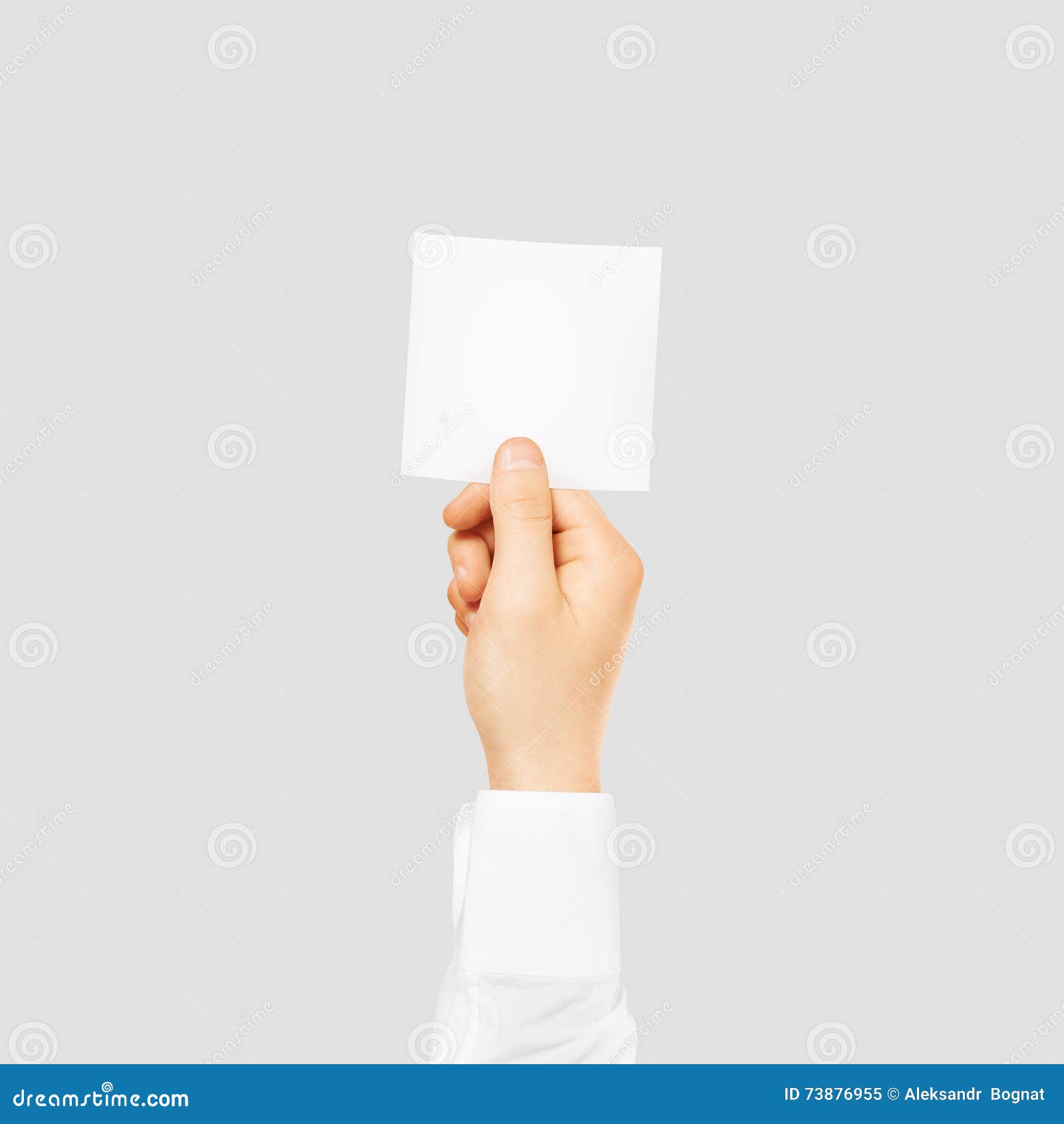 Hand Holding Square Blank White Sticker Mock Up Isolated on Gray Stock ... Hand Holding Square Blank White Sticker Mock Up Isolated on Gray Stock ...