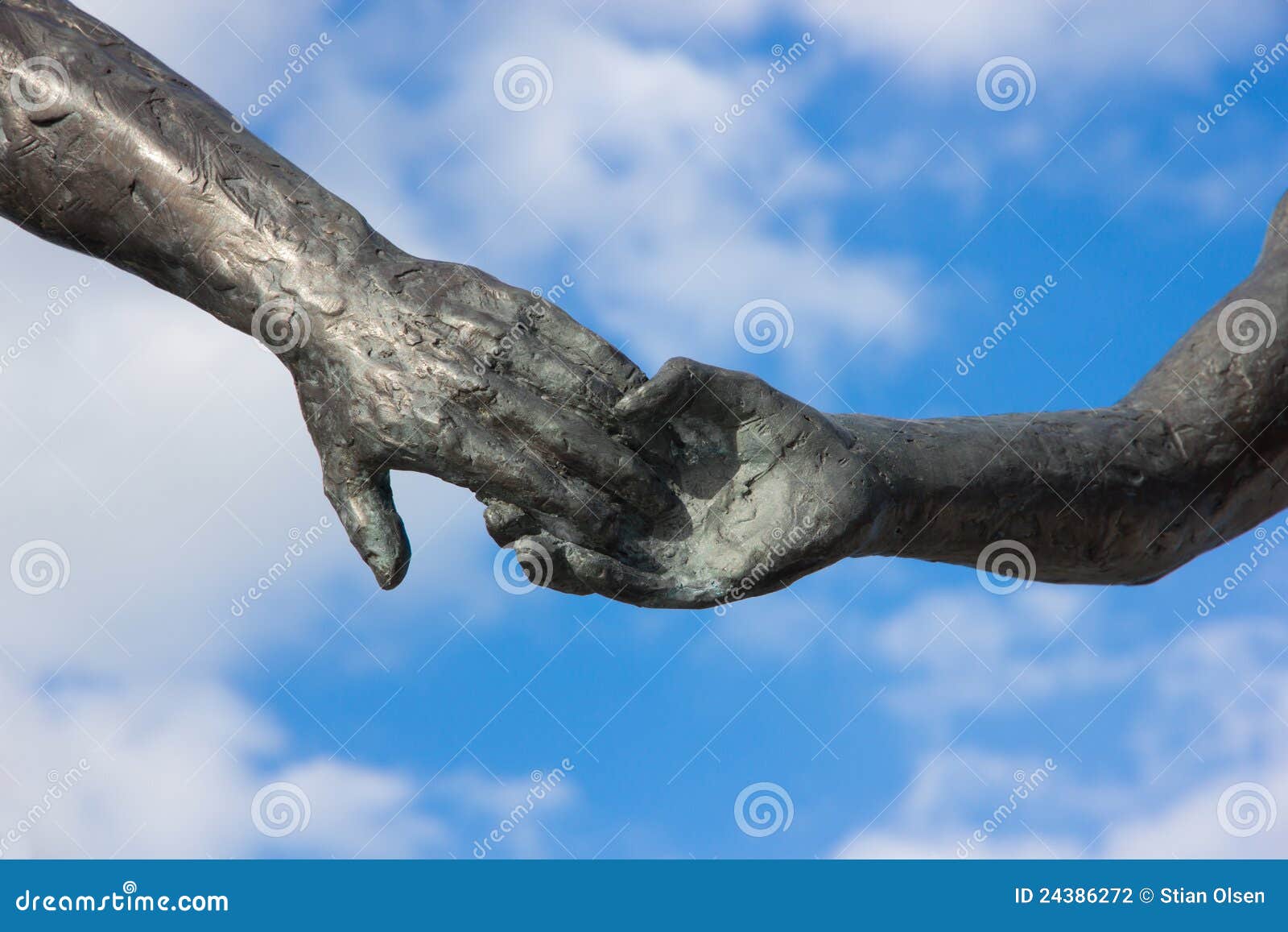 Hand holding statues stock photo. Image of outdoor, statuette - 24386272