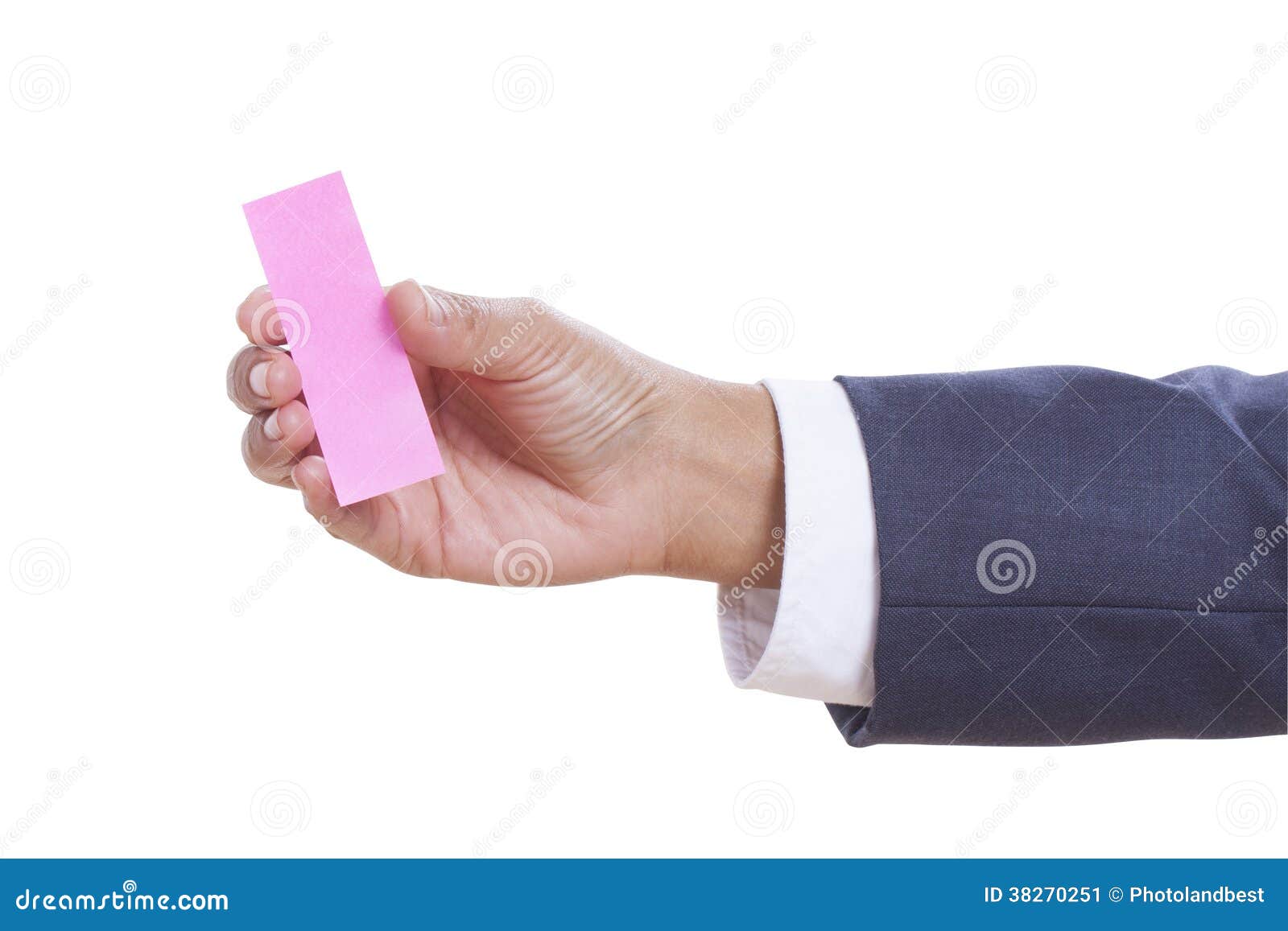 Hand holding sticky note. stock image. Image of showing - 38270251