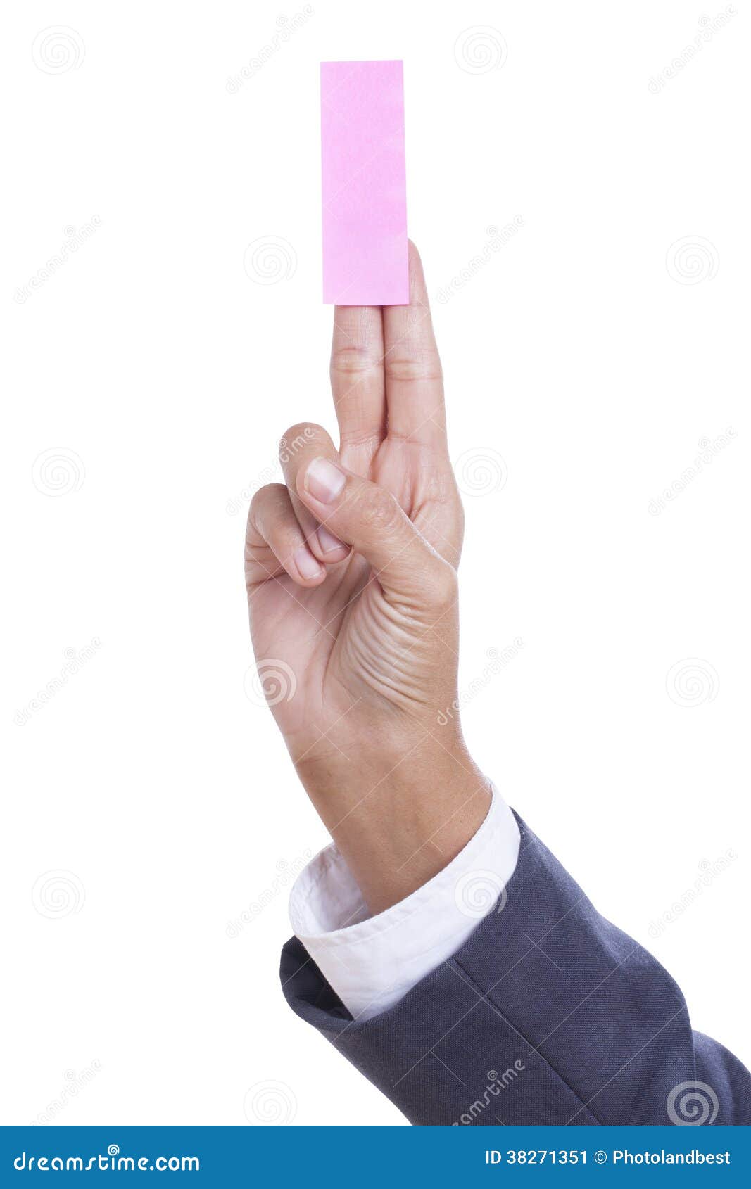 Hand holding sticky note, stock image. Image of showing - 38271351