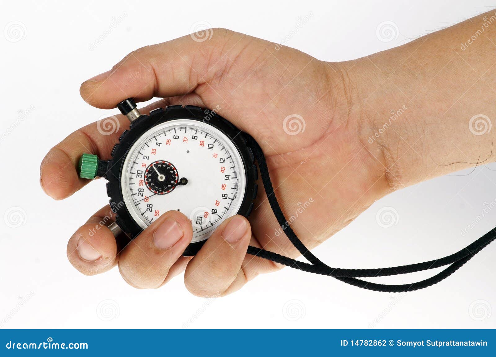 Hand holding stopwatch stock photo. Image of timer, competition - 14782862