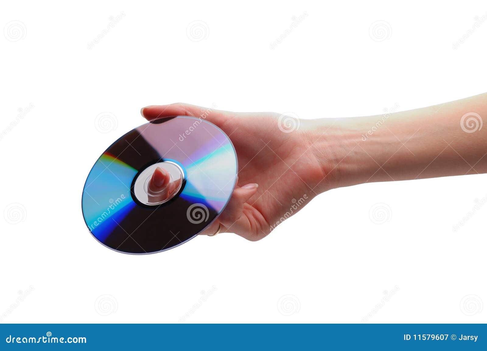 Hand Holding Storage/backup Cd Stock Image - Image of copy, fail: 11579607