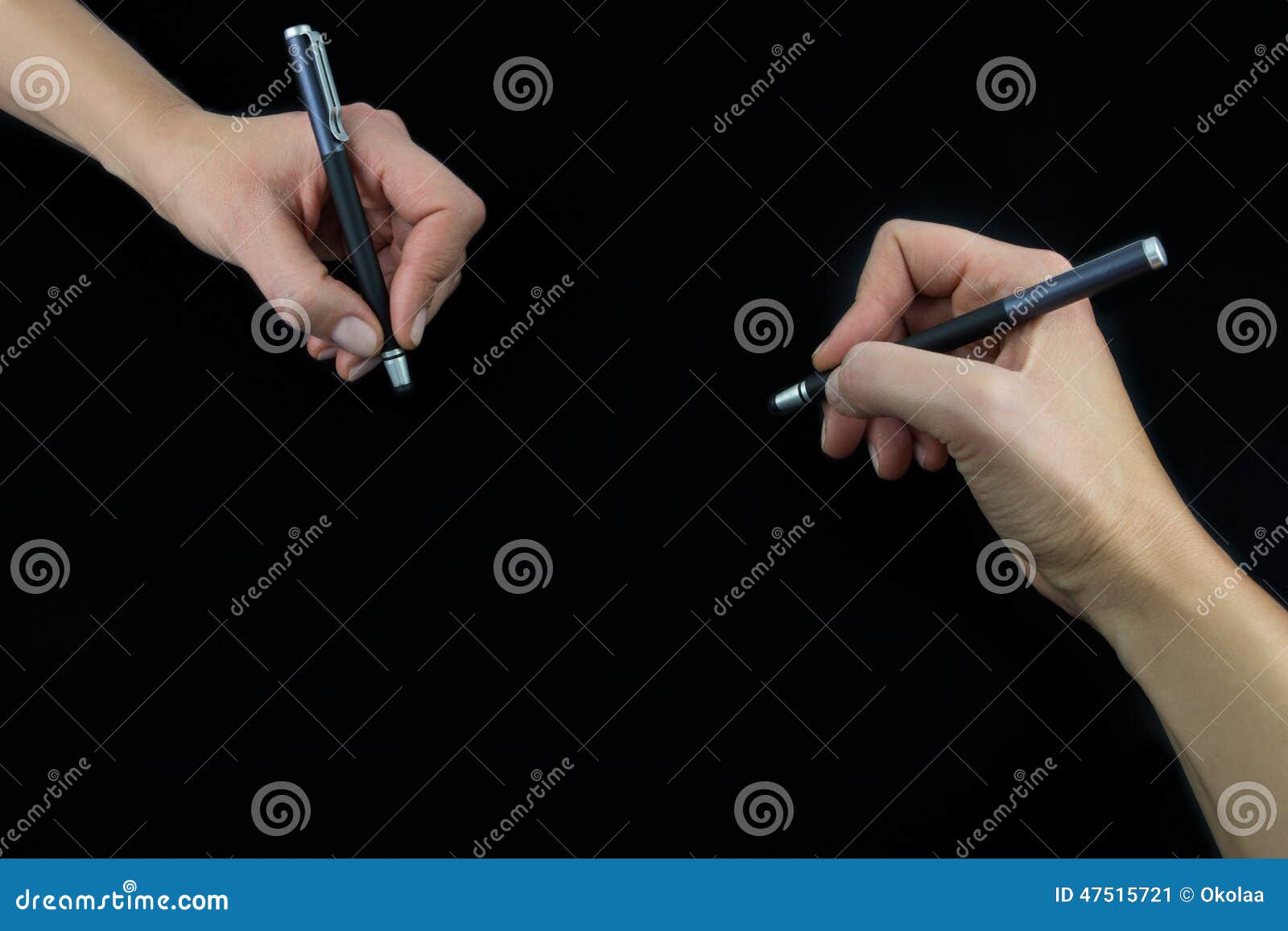 Hand Holding Stylus Isolated Stock Image - Image of digital, idea: 47515721