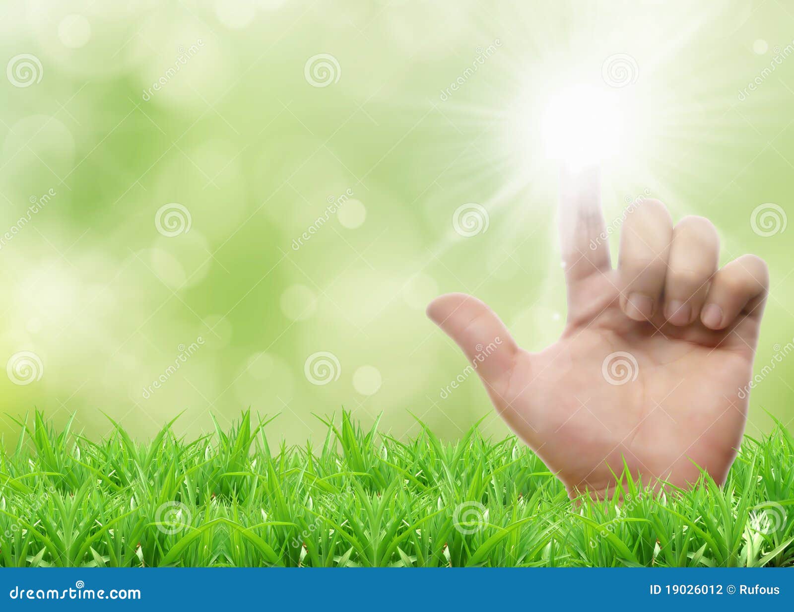 Hand holding the sun stock photo. Image of field, hand - 19026012