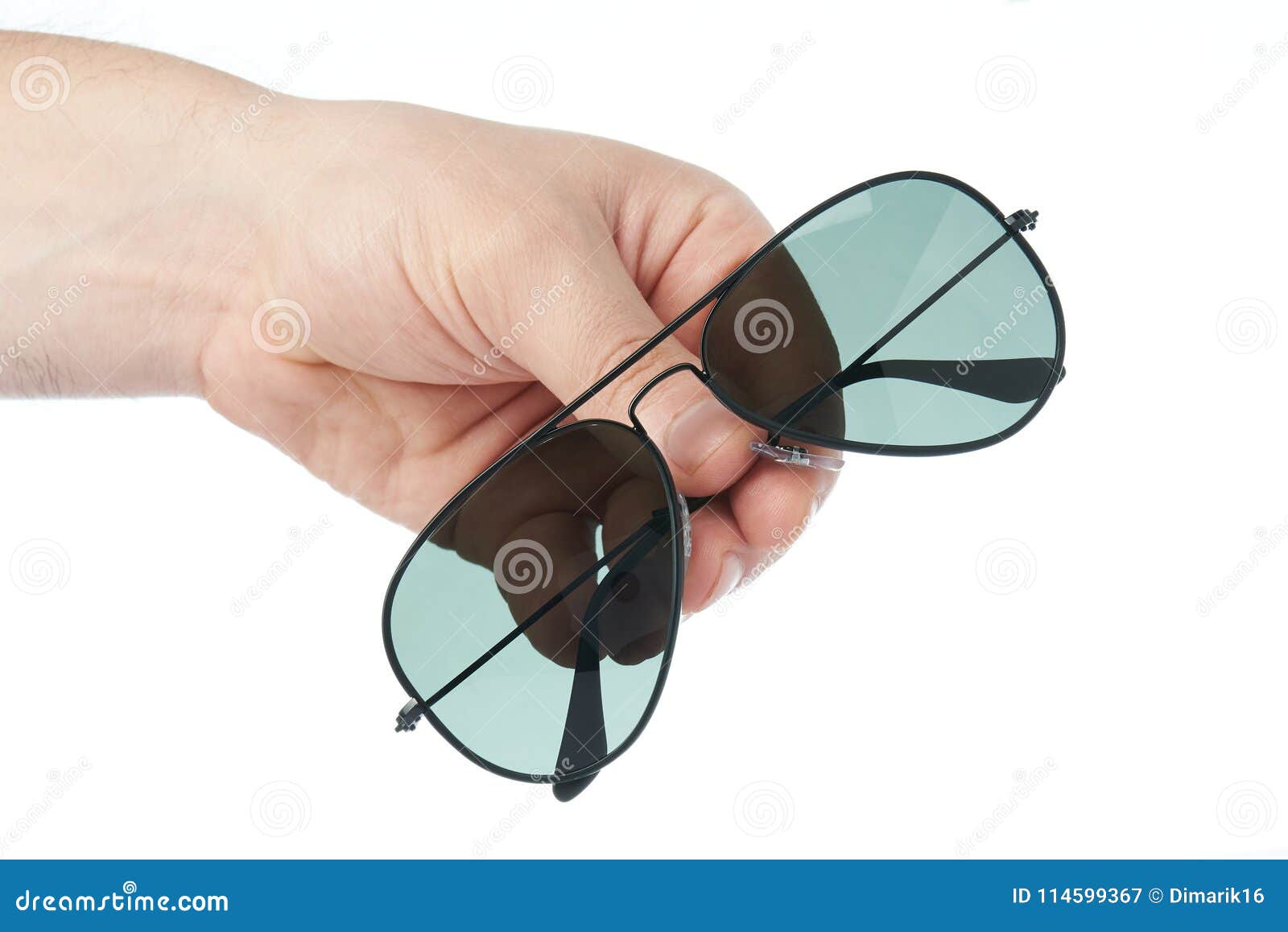 Hand Holding Sunglasses Stock Image Image Of Fashion 114599367