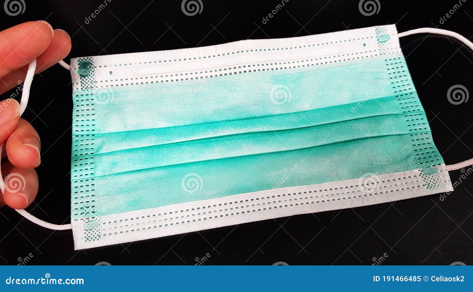 A Hand Holding a Surgical Mask Stock Image - Image of medical, healthy ...