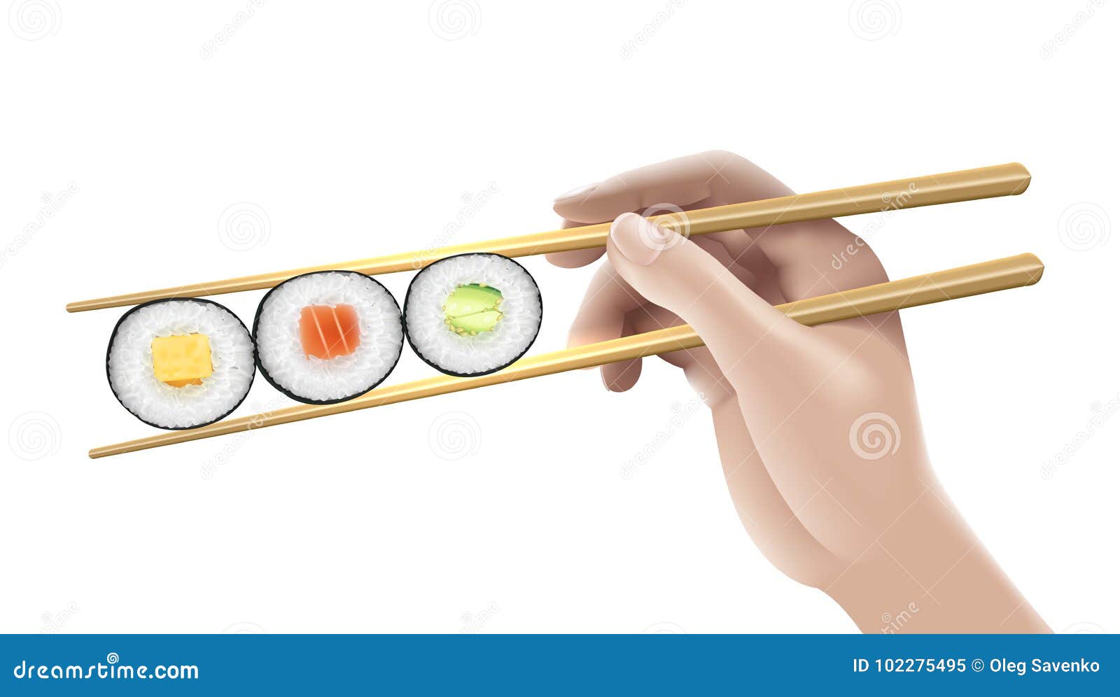 Set Of Sushi Bar Vector Logos Templates. Objects For Labels Or Badges ...