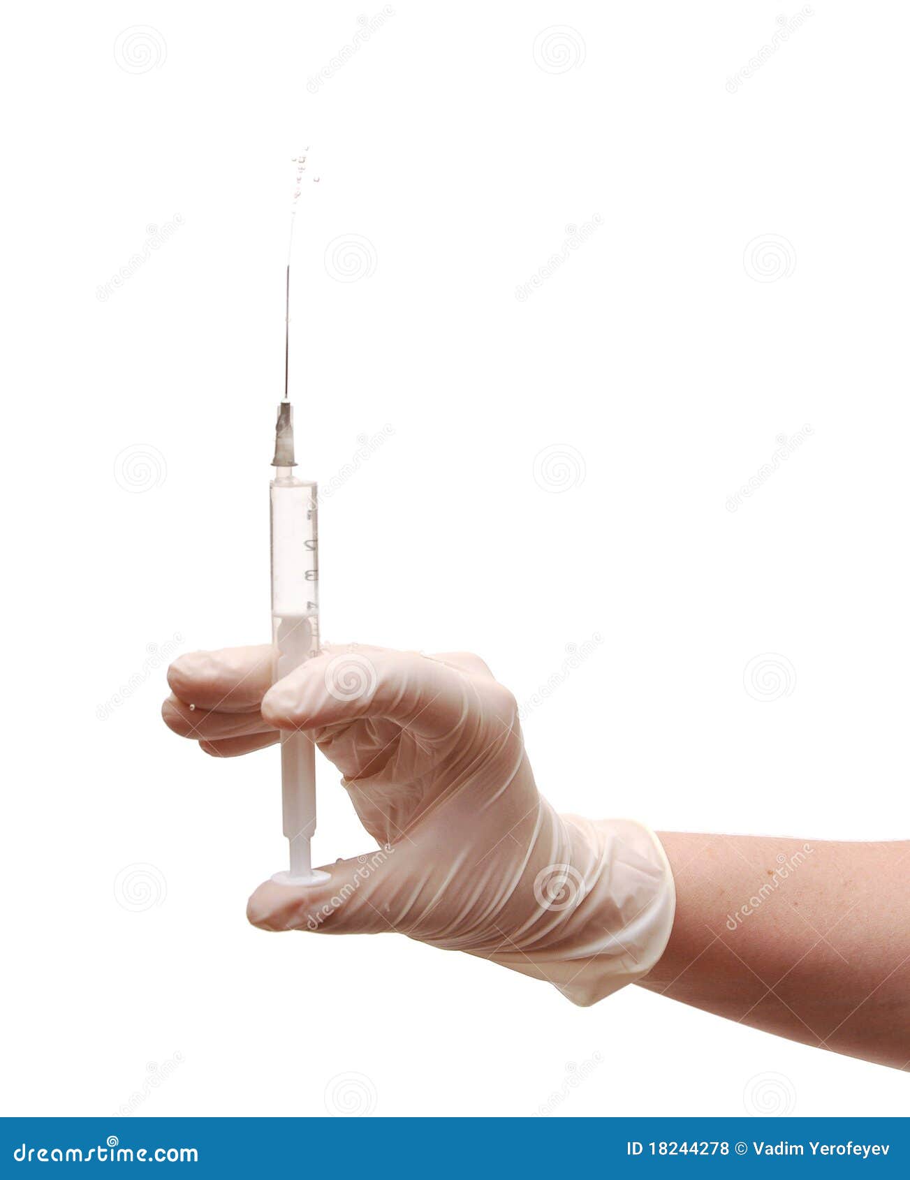 Hand holding syringe stock photo. Image of narcotic, aids - 18244278
