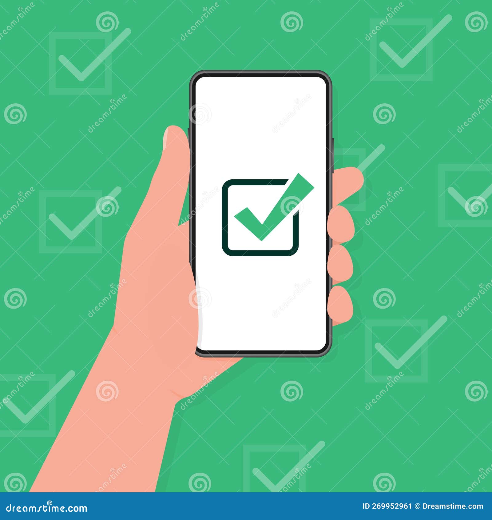 Hand Holding a Tablet. Using Digital Tablet Pc. Empty Screen. Approved ...