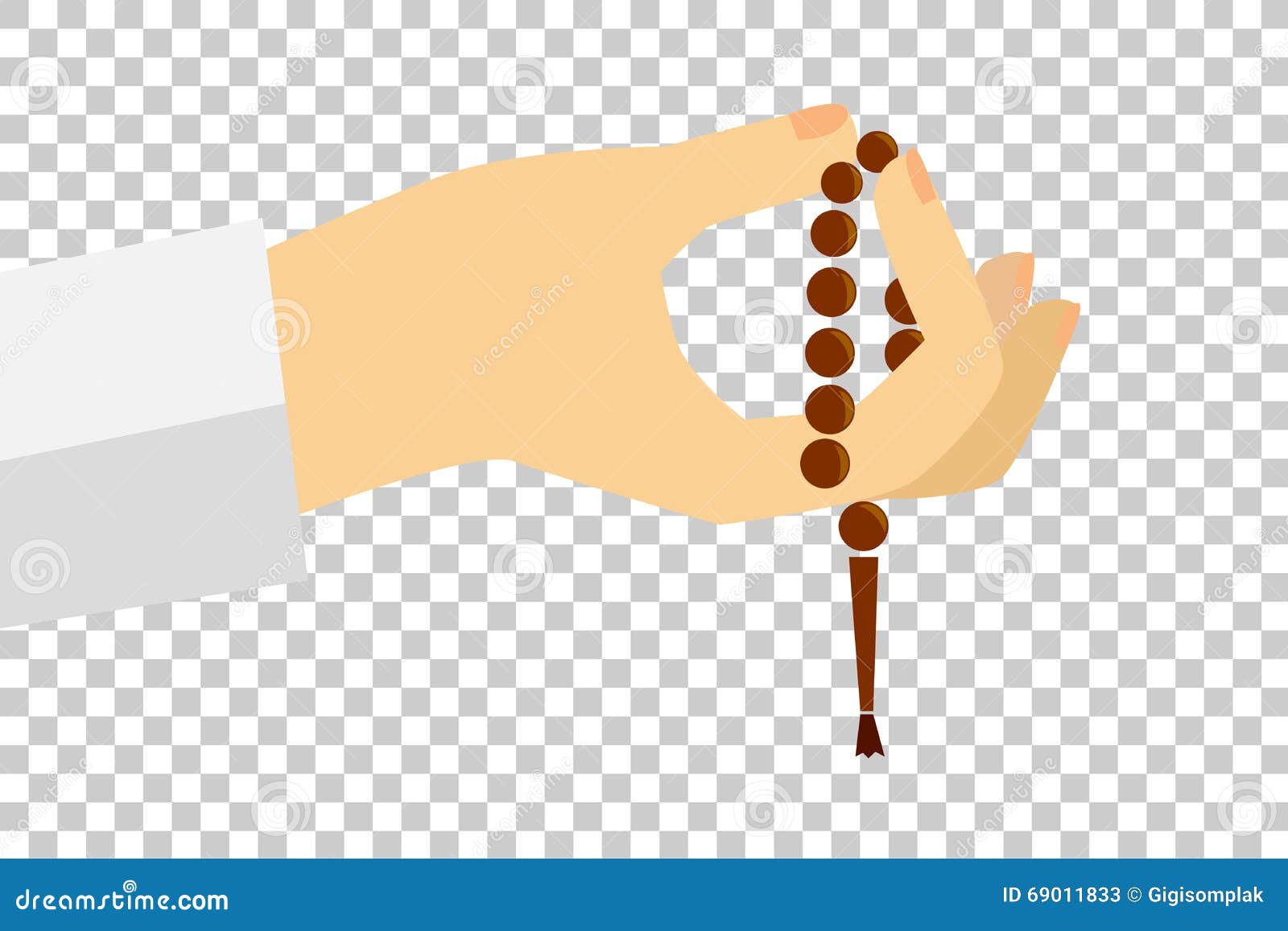 Tasbih Islam Graphic Design Template Vector | CartoonDealer.com #132206784