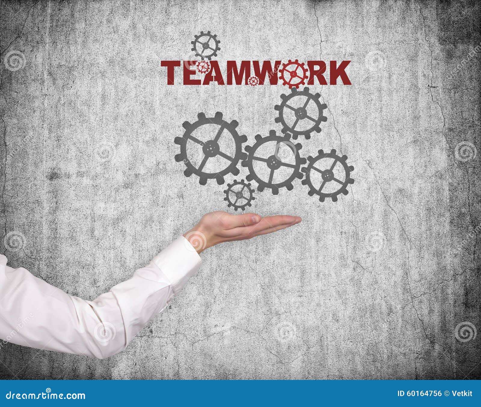 Hand Holding Teamwork Concept Stock Photo - Image of mechanism ...