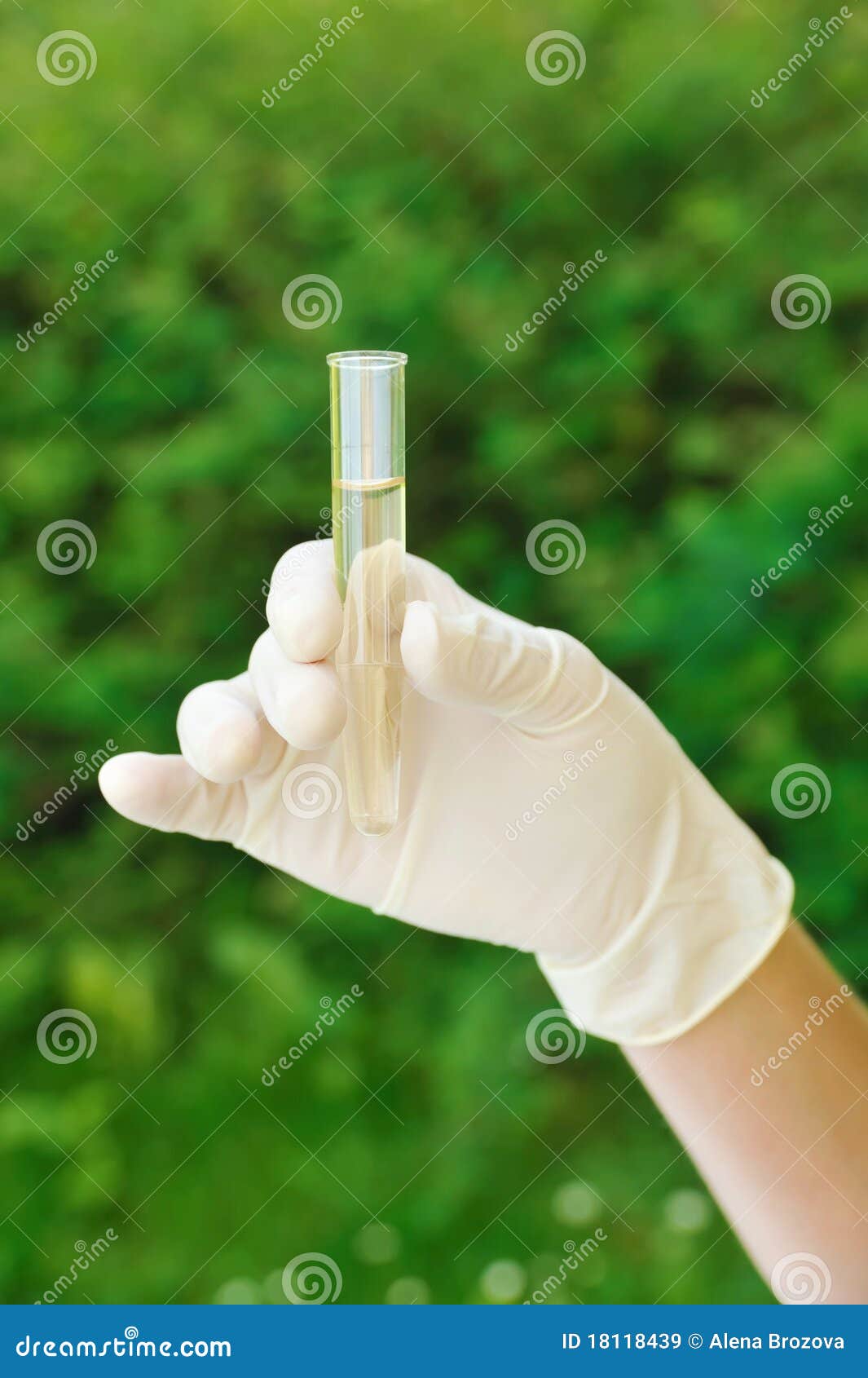 Hand holding test tube stock image. Image of biology - 18118439