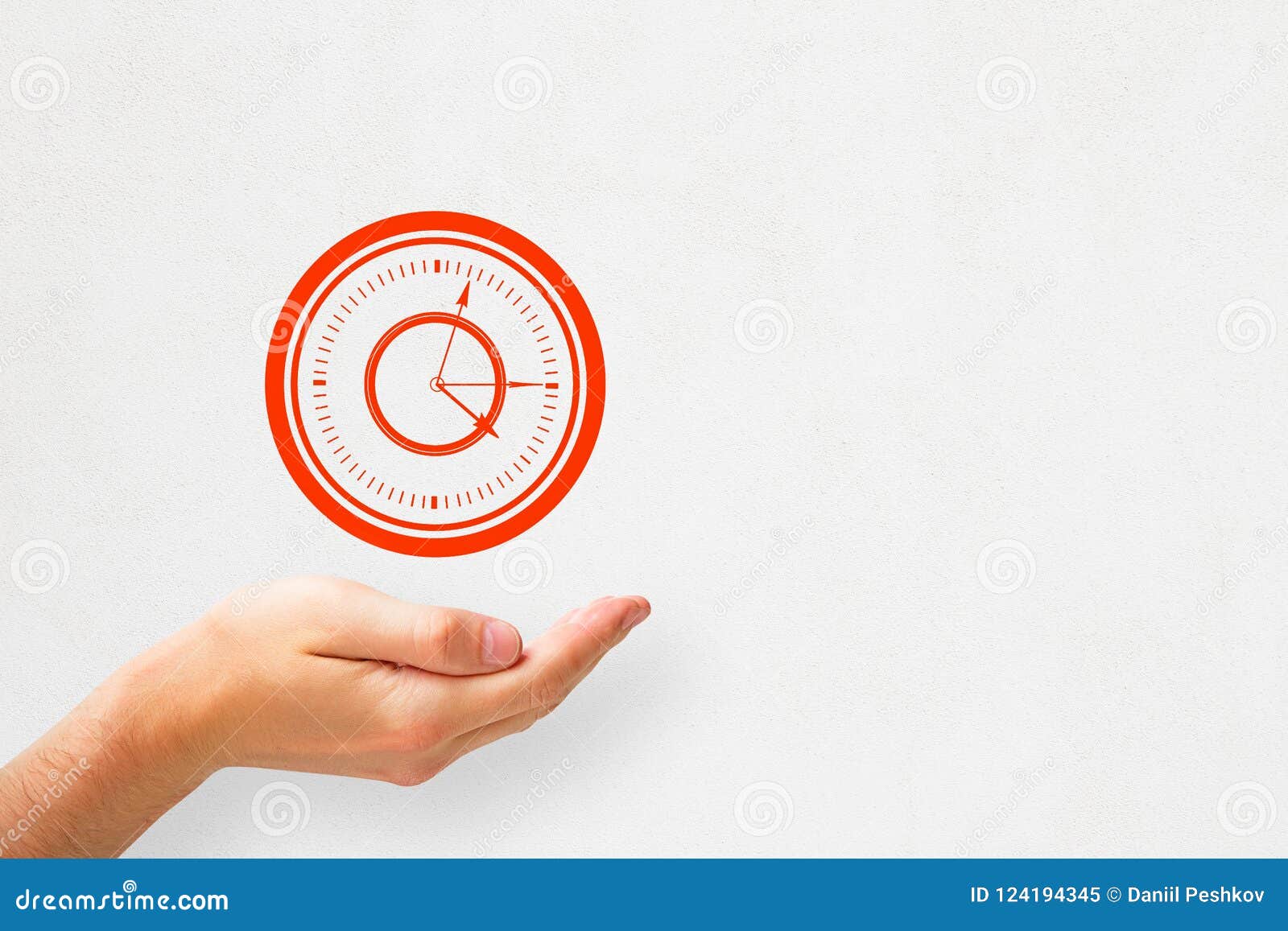 Hand holding timer drawing stock image. Image of dead - 124194345