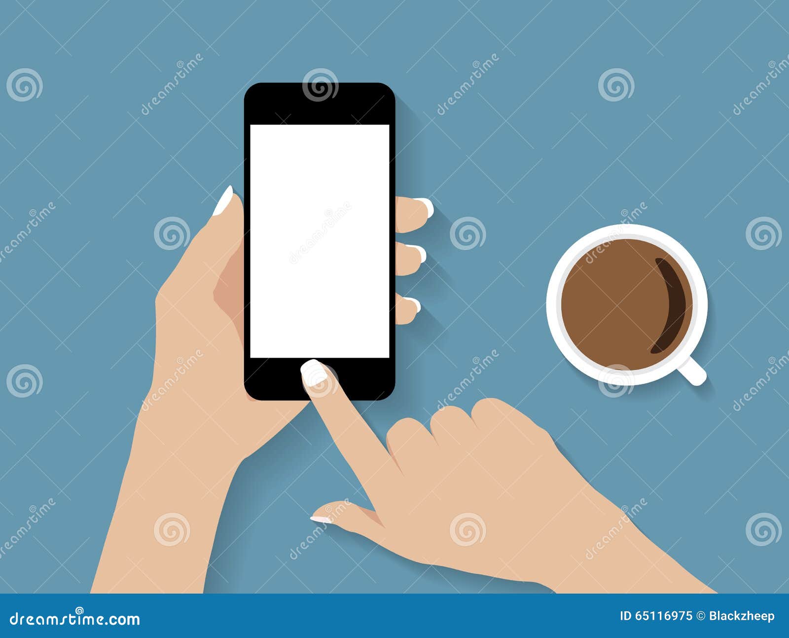 Holding Iphone Stock Illustrations – 673 Holding Iphone Stock ...