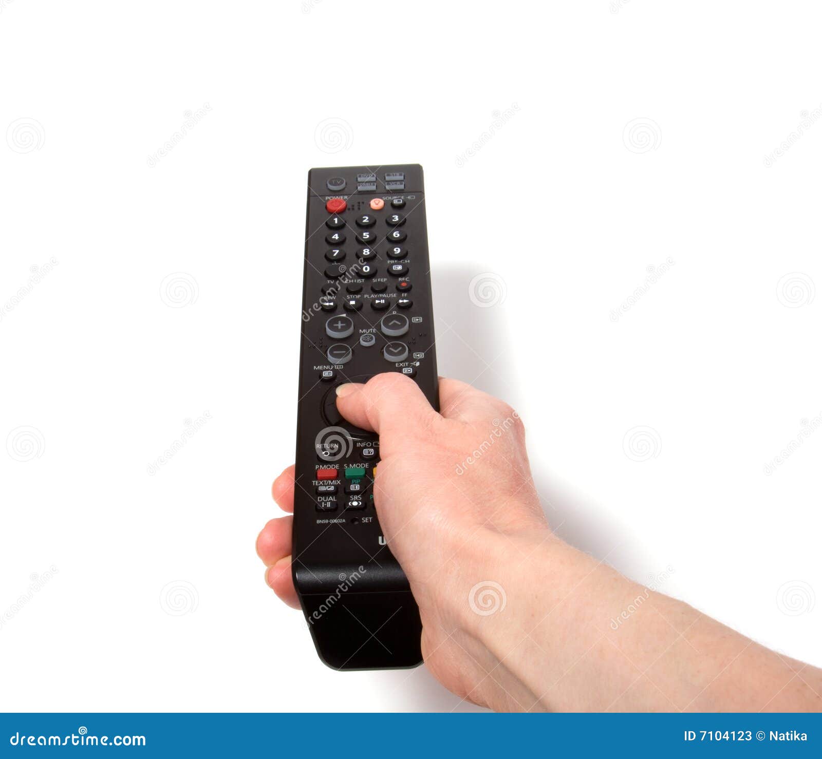 Hand Holding Tv Remote Control Stock Image - Image of control, concept ...