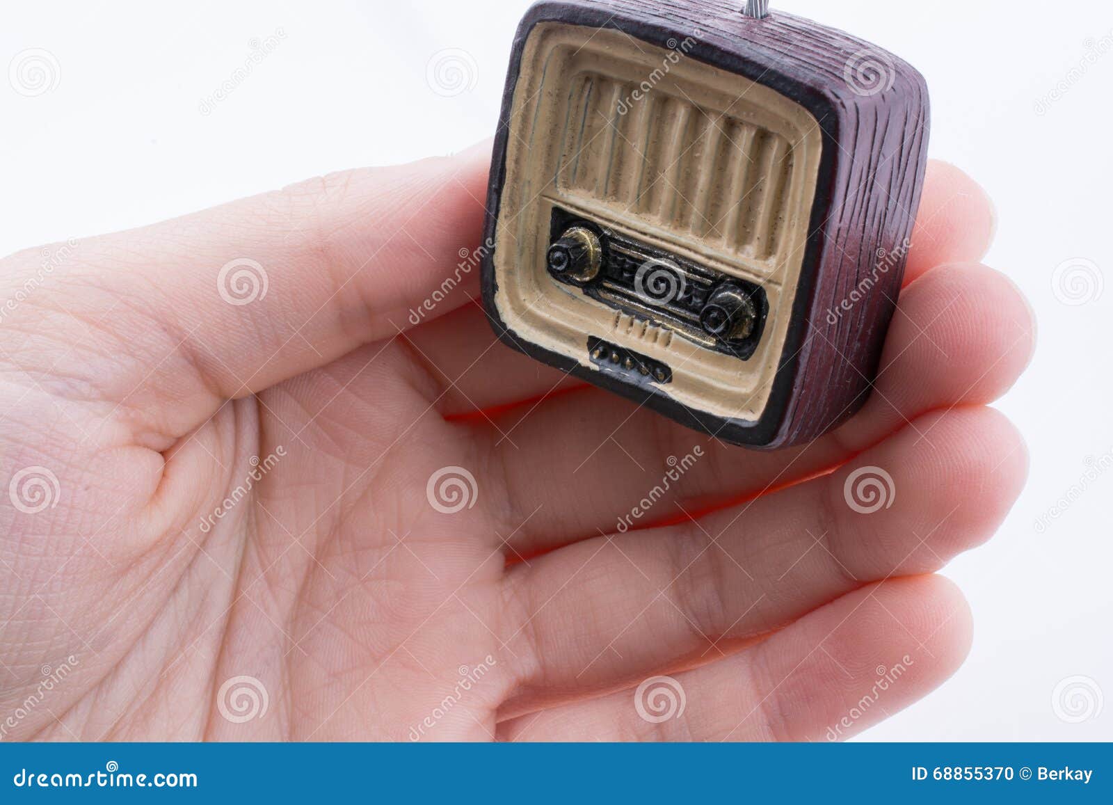 Hand holding a TV stock photo. Image of television, electronic - 68855370