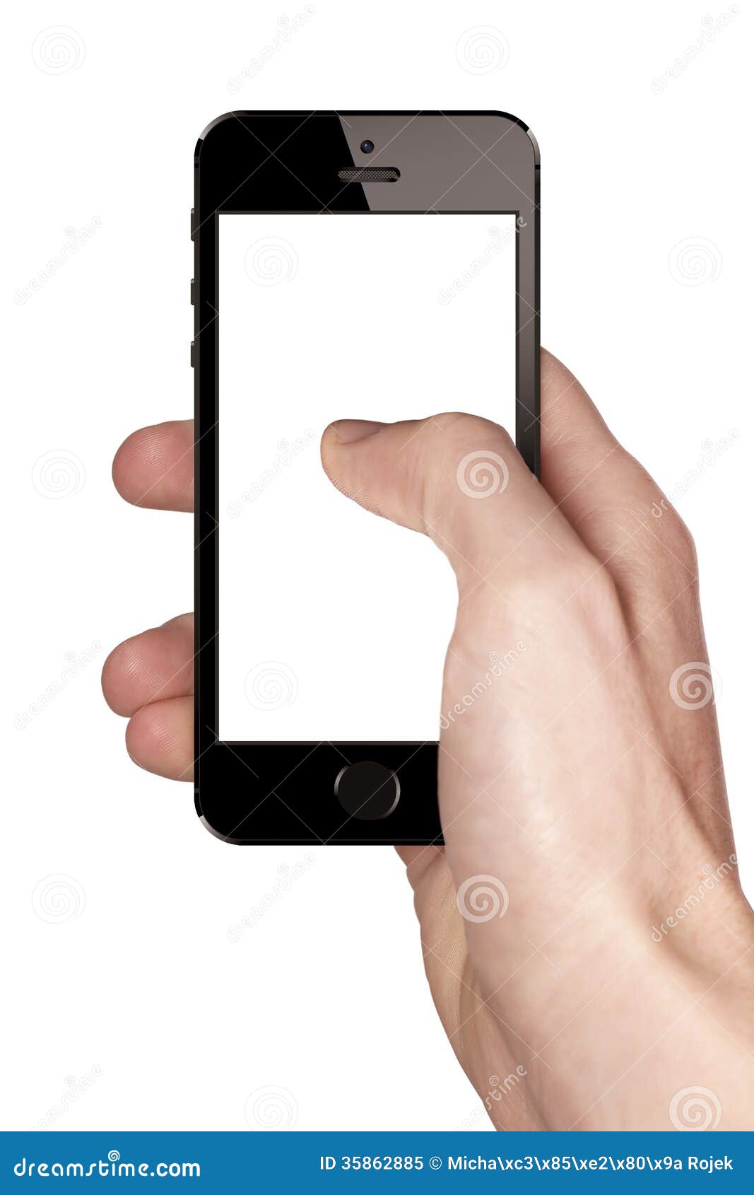 Hand Holding and Using an Iphone 5s Editorial Image - Image of ...