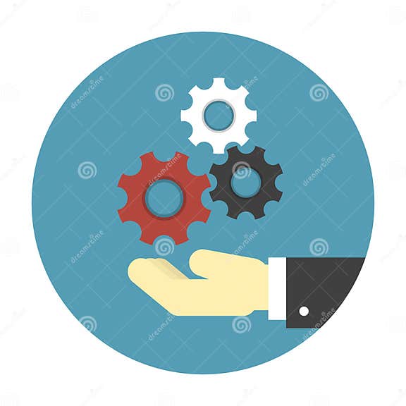 Hand holding wheels stock vector. Illustration of options - 70389310
