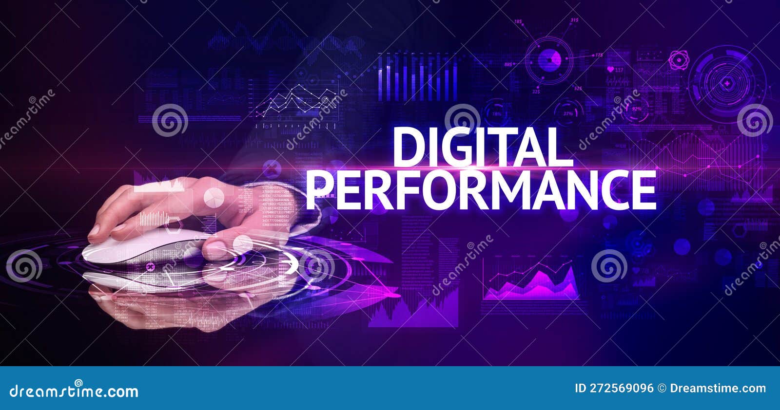 Hand Holding Wireless Peripheral, Modern Technology Concept Stock Photo ...