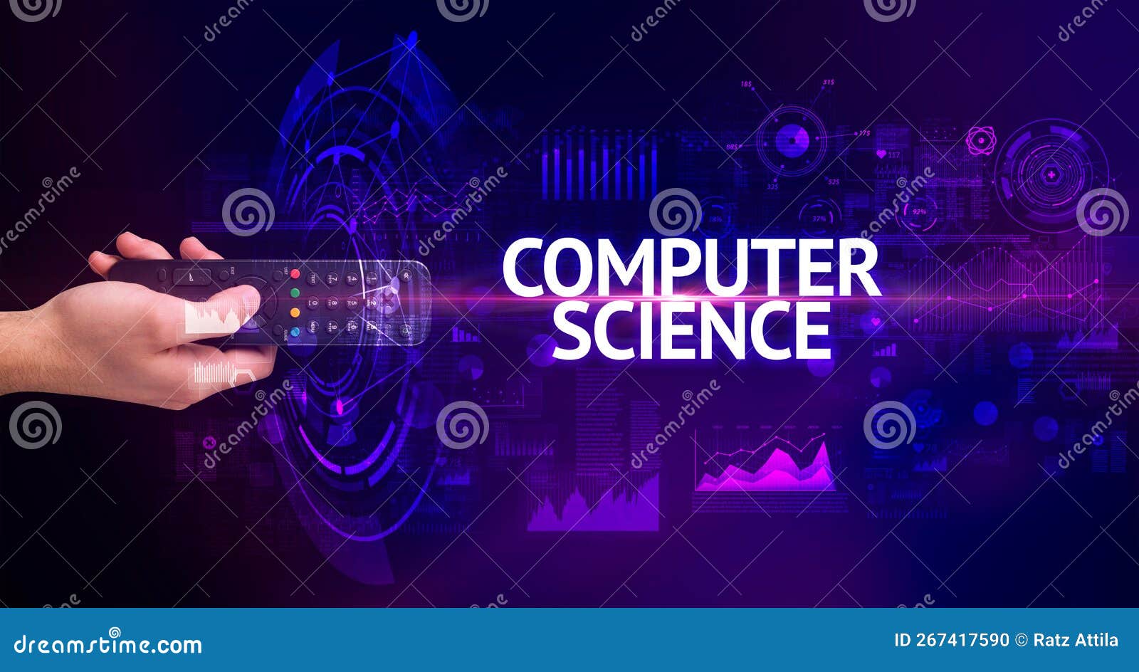 Hand Holding Wireless Peripheral, Modern Technology Concept Stock Photo ...