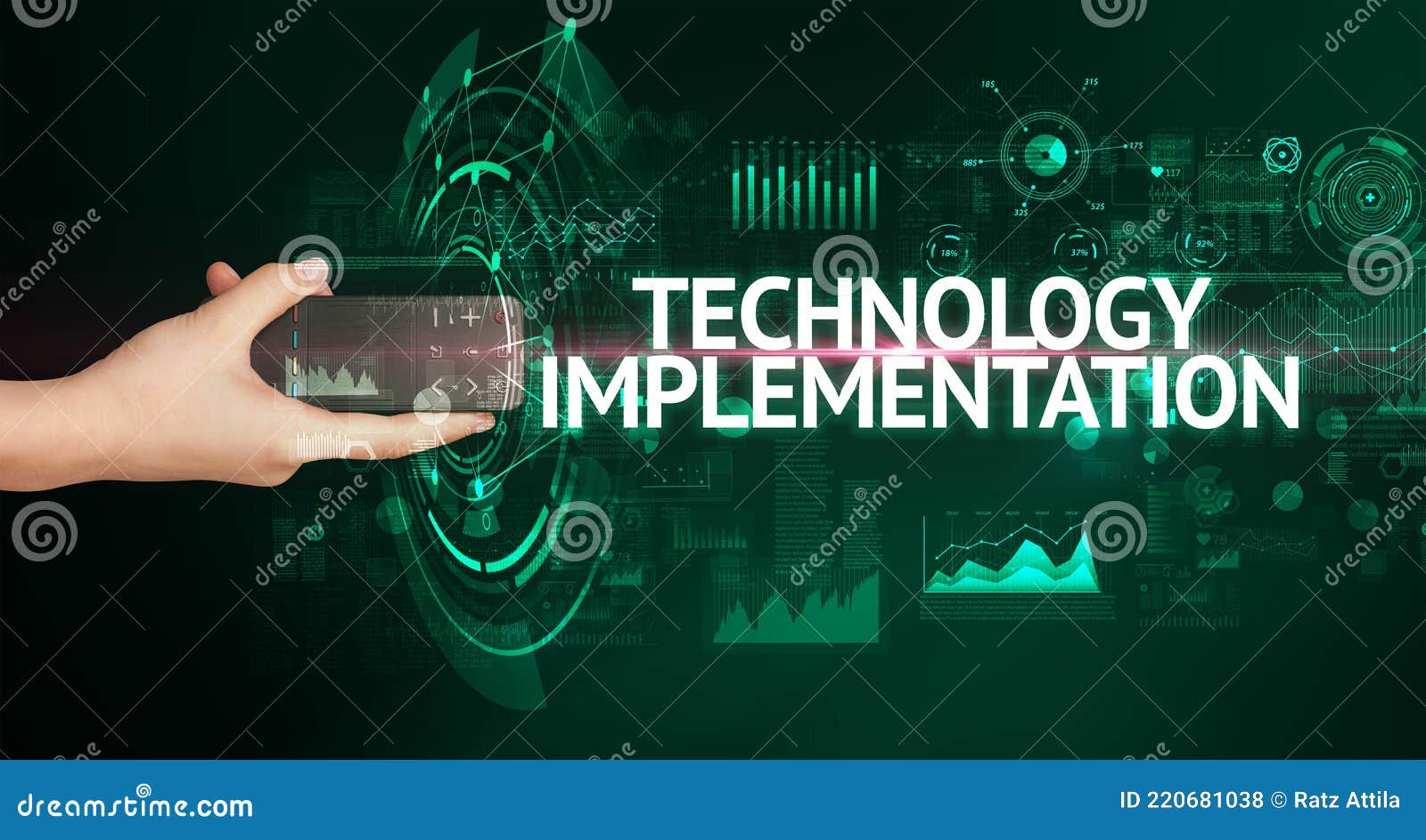 Hand Holding Wireless Peripheral, Modern Technology Concept Stock Photo ...