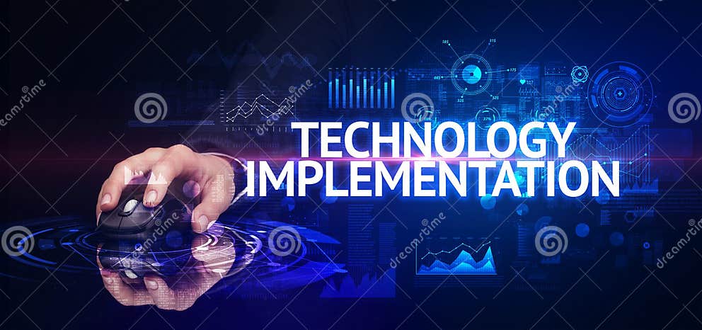 Hand Holding Wireless Peripheral, Modern Technology Concept Stock Photo ...