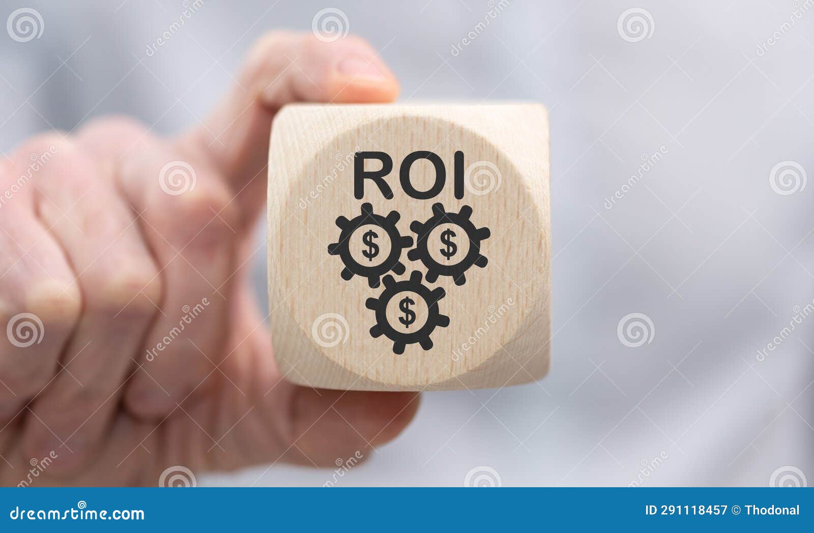 Concept of roi stock image. Image of growth, hand, benefits - 291118457