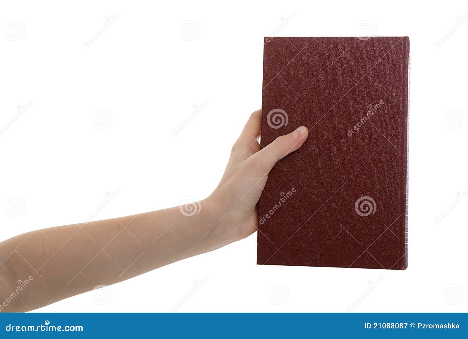 Hand holds a book stock image. Image of school, education - 21088087