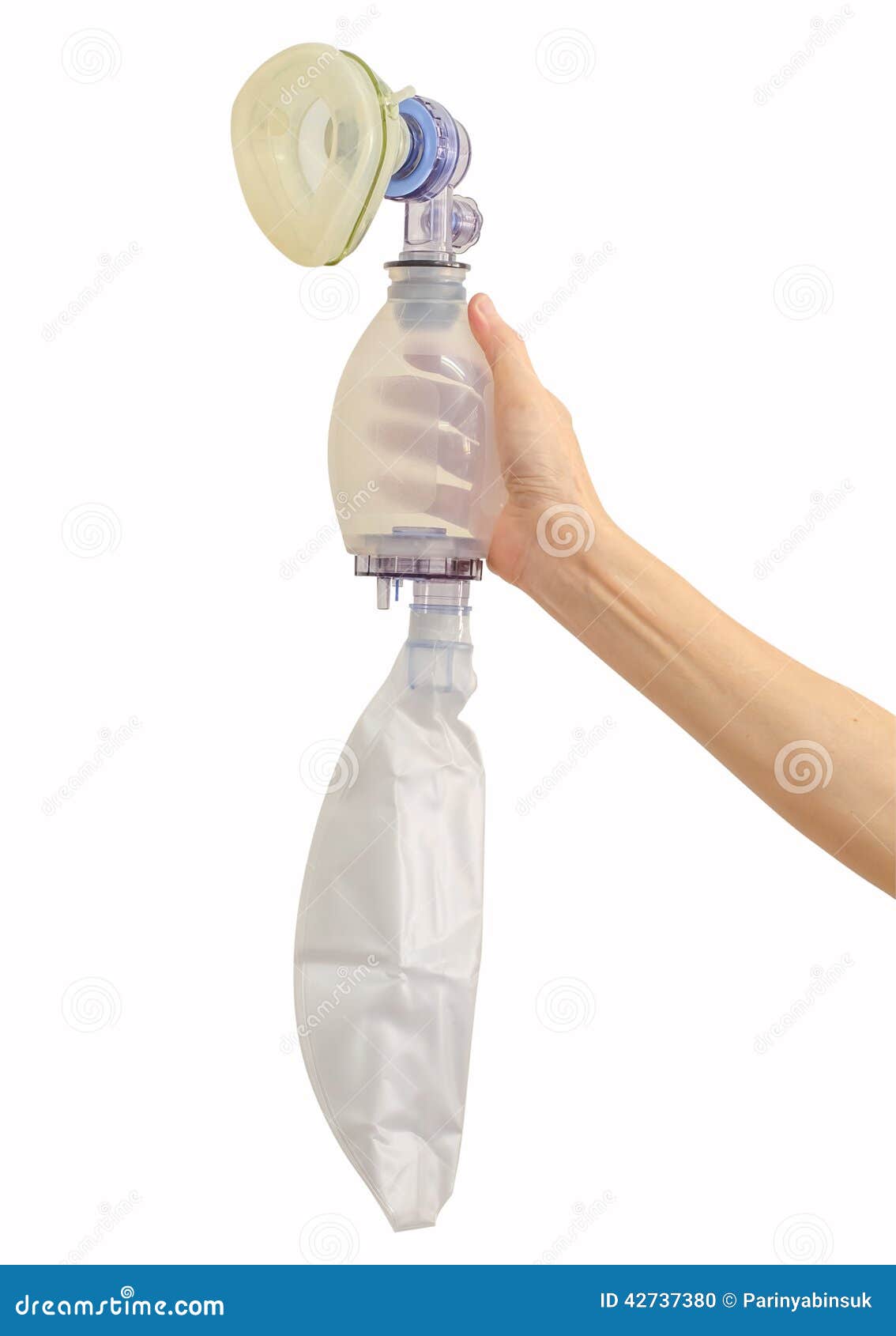 The Resuscitator Holds The Defibrillation Electrodes. Resuscitation Of ...