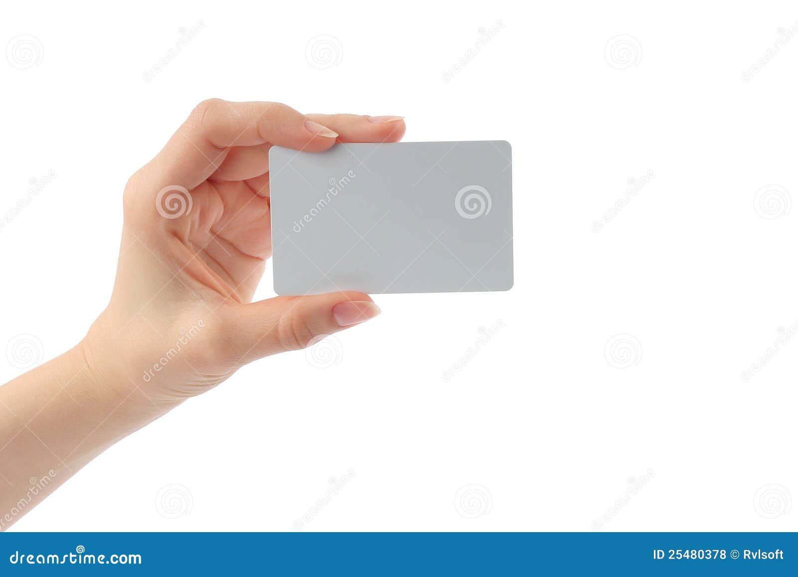 Hand holds charge card stock photo. Image of hand, human - 25480378