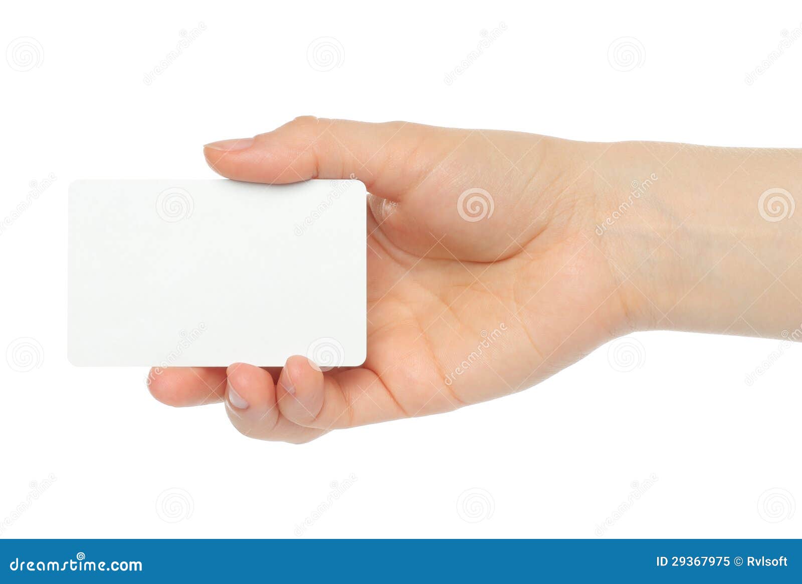 Hand holds charge card stock image. Image of empty, identity - 29367975