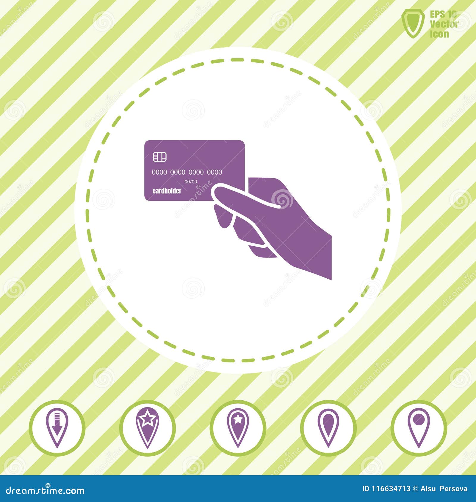 Hand Holds Card Vector Icon Stock Vector - Illustration of concept ... Hand Holds Card Vector Icon Stock Vector - Illustration of concept ...